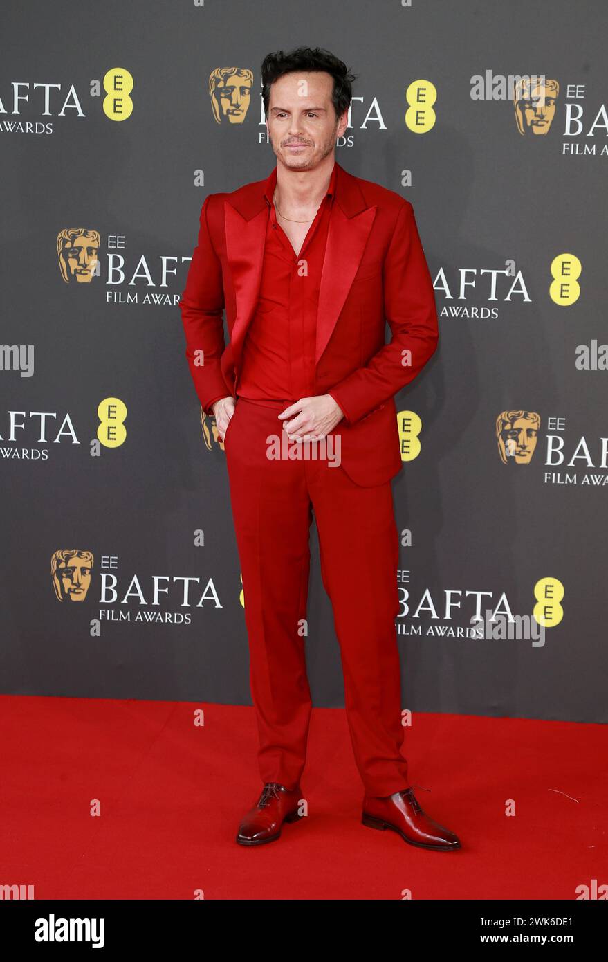 London, UK. 18th Feb, 2024. Andrew Scott attends the 2024 EE BAFTA Film ...