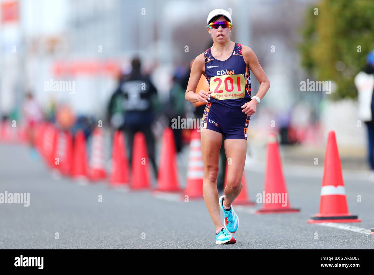 Kobe, Hyogo, Japan. 18th Feb, 2024. Nanako Fujii Athletics : The 107th Japan Track & Field ...