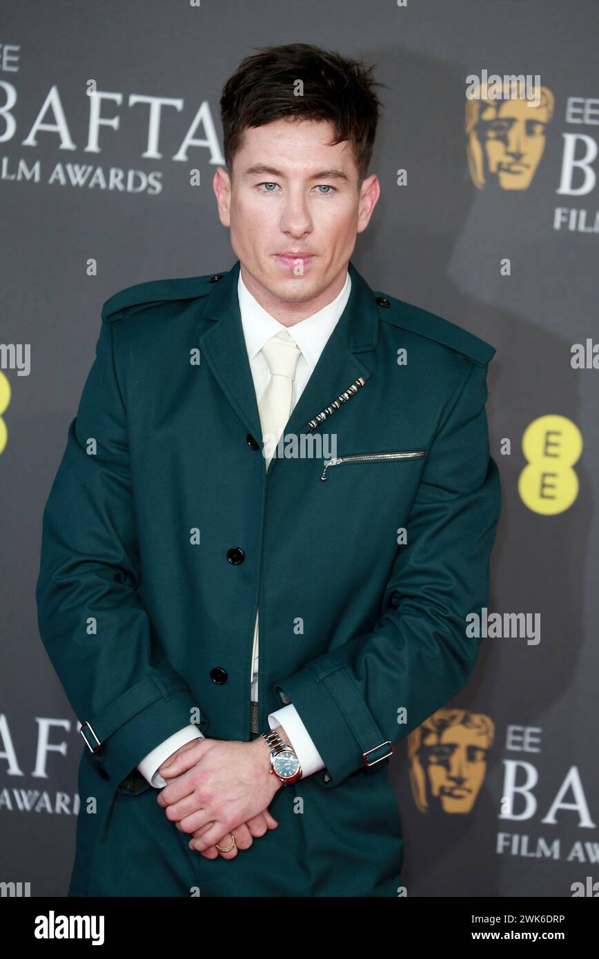 London, UK. 18th Feb, 2024. Barry Keoghan attends the 2024 EE BAFTA ...