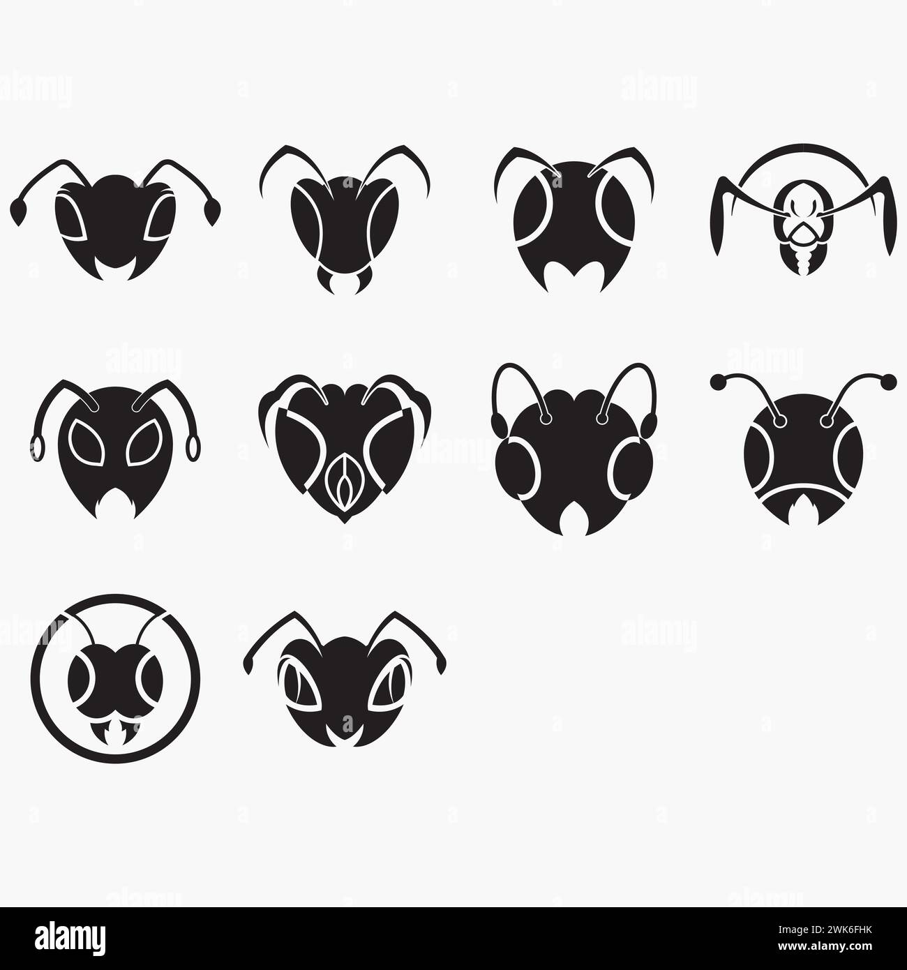 Collection of ant icon images Stock Vector Image & Art - Alamy
