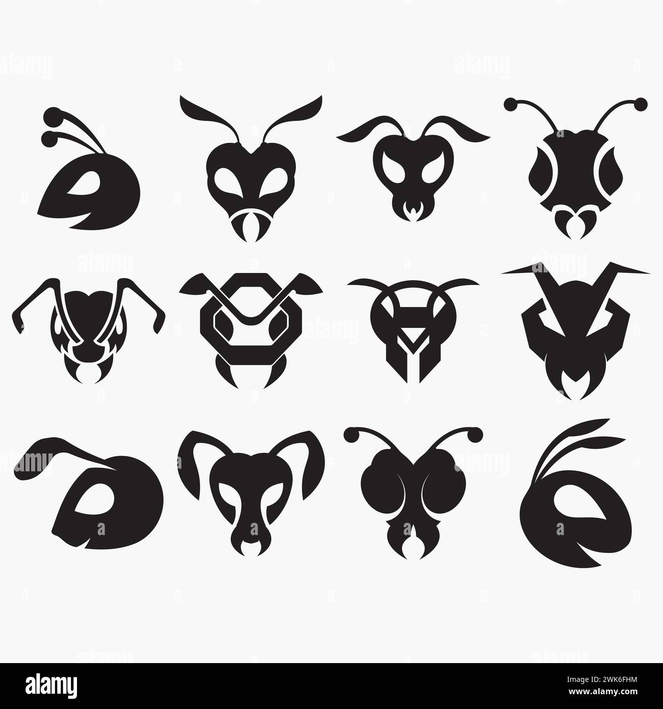 Collection of ant icon images Stock Vector Image & Art - Alamy