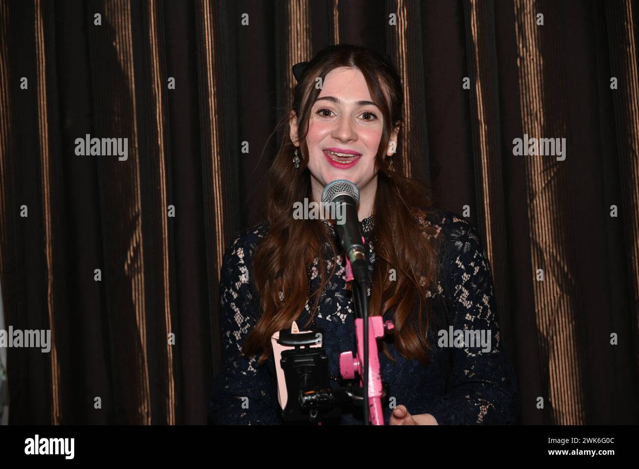 London, UK. 18th Feb, 2024. Charis Anne Luke was hired. Charis is a ...