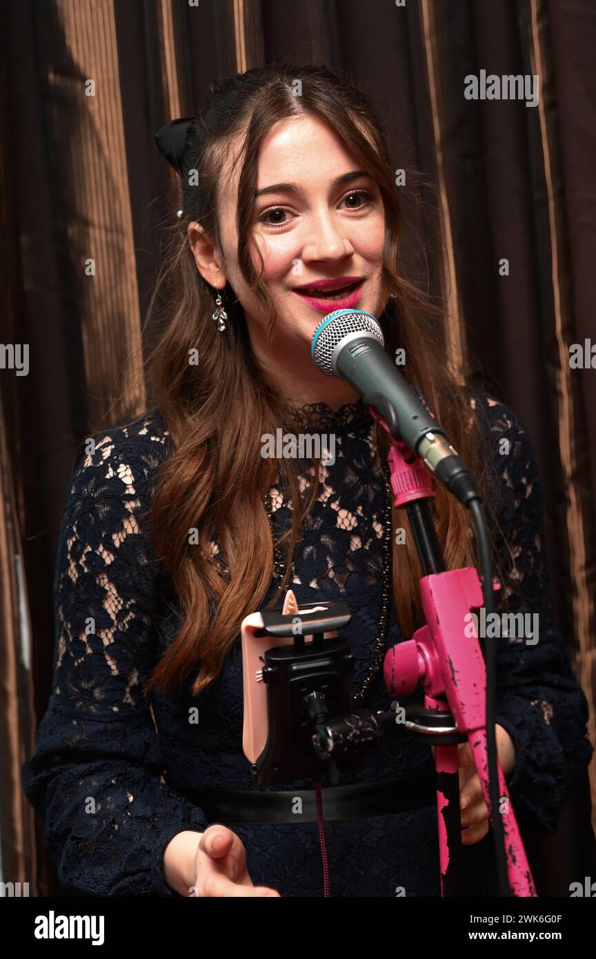 London, UK. 18th Feb, 2024. Charis Anne Luke was hired. Charis is a ...