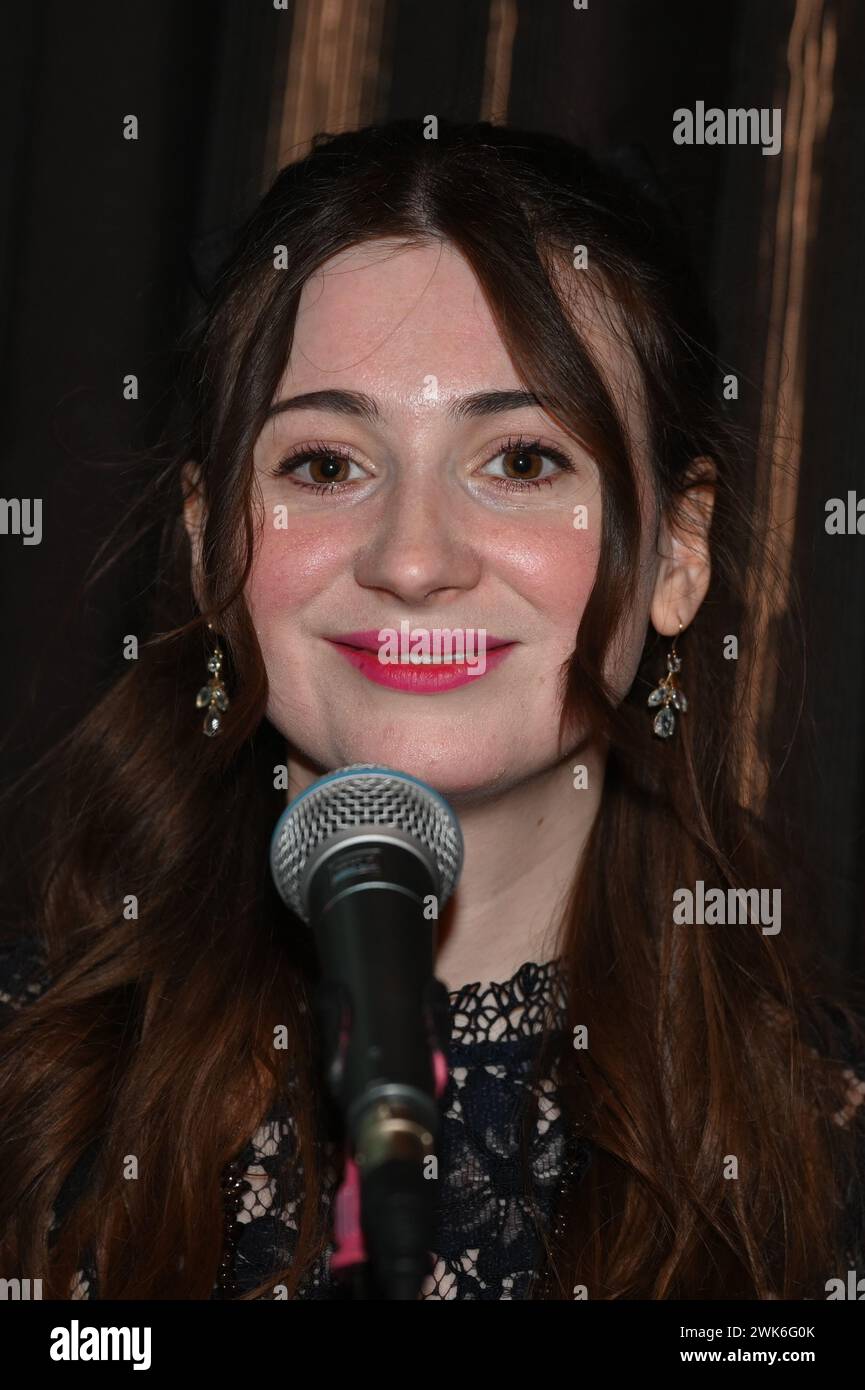 London, UK. 18th Feb, 2024. Charis Anne Luke was hired. Charis is a ...