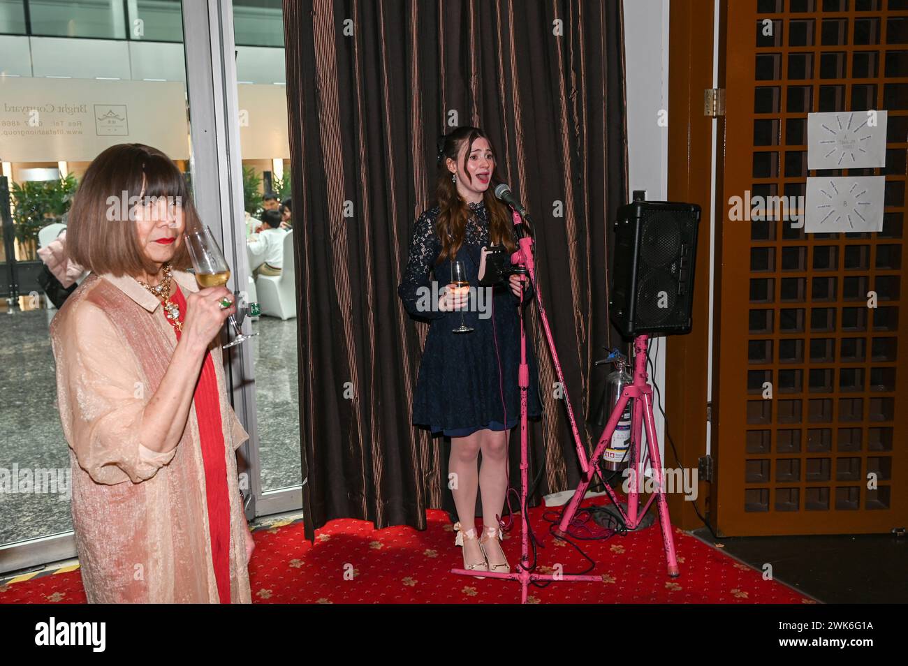 London, UK. 18th Feb, 2024. Charis Anne Luke was hired. Charis is a ...