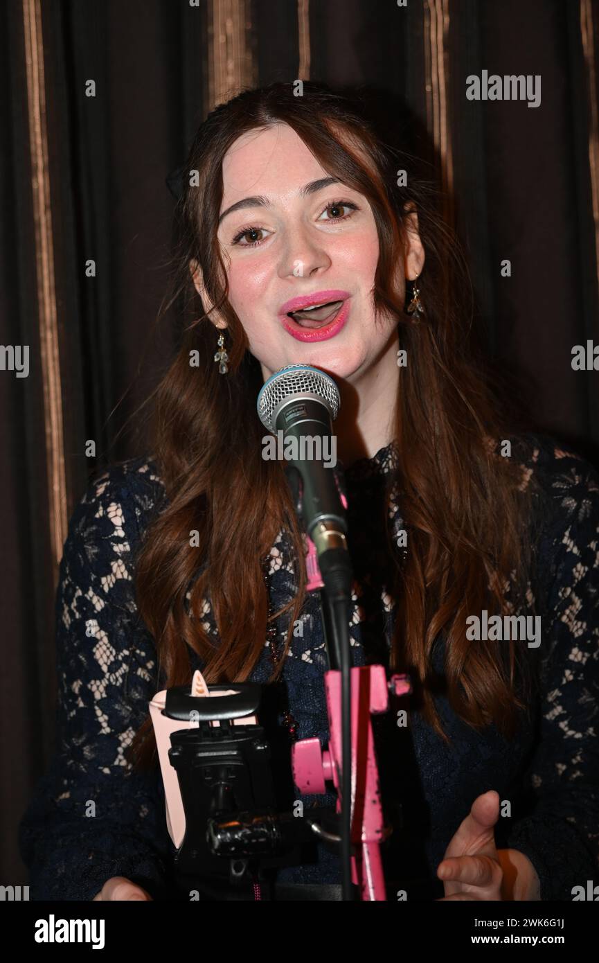 London, UK. 18th Feb, 2024. Charis Anne Luke was hired. Charis is a ...