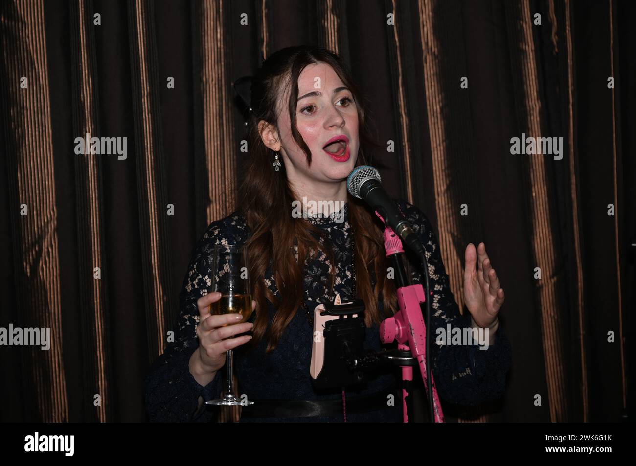 London, UK. 18th Feb, 2024. Charis Anne Luke was hired. Charis is a ...