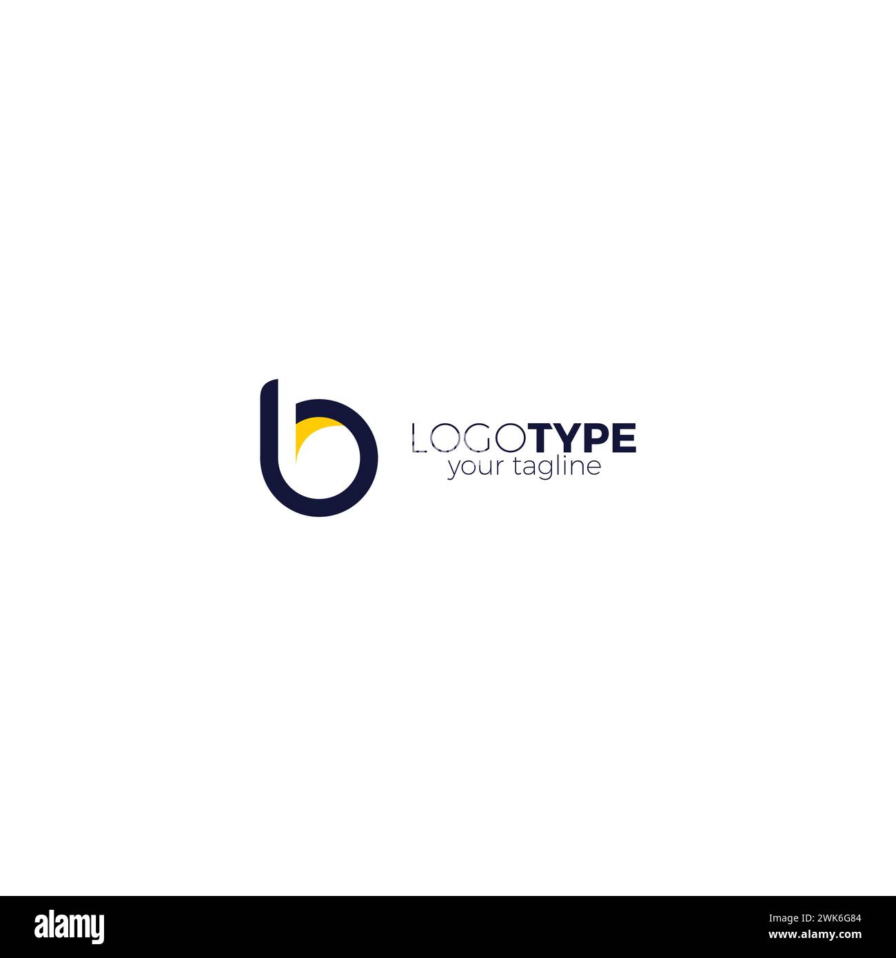 Letter b logos hi-res stock photography and images - Alamy