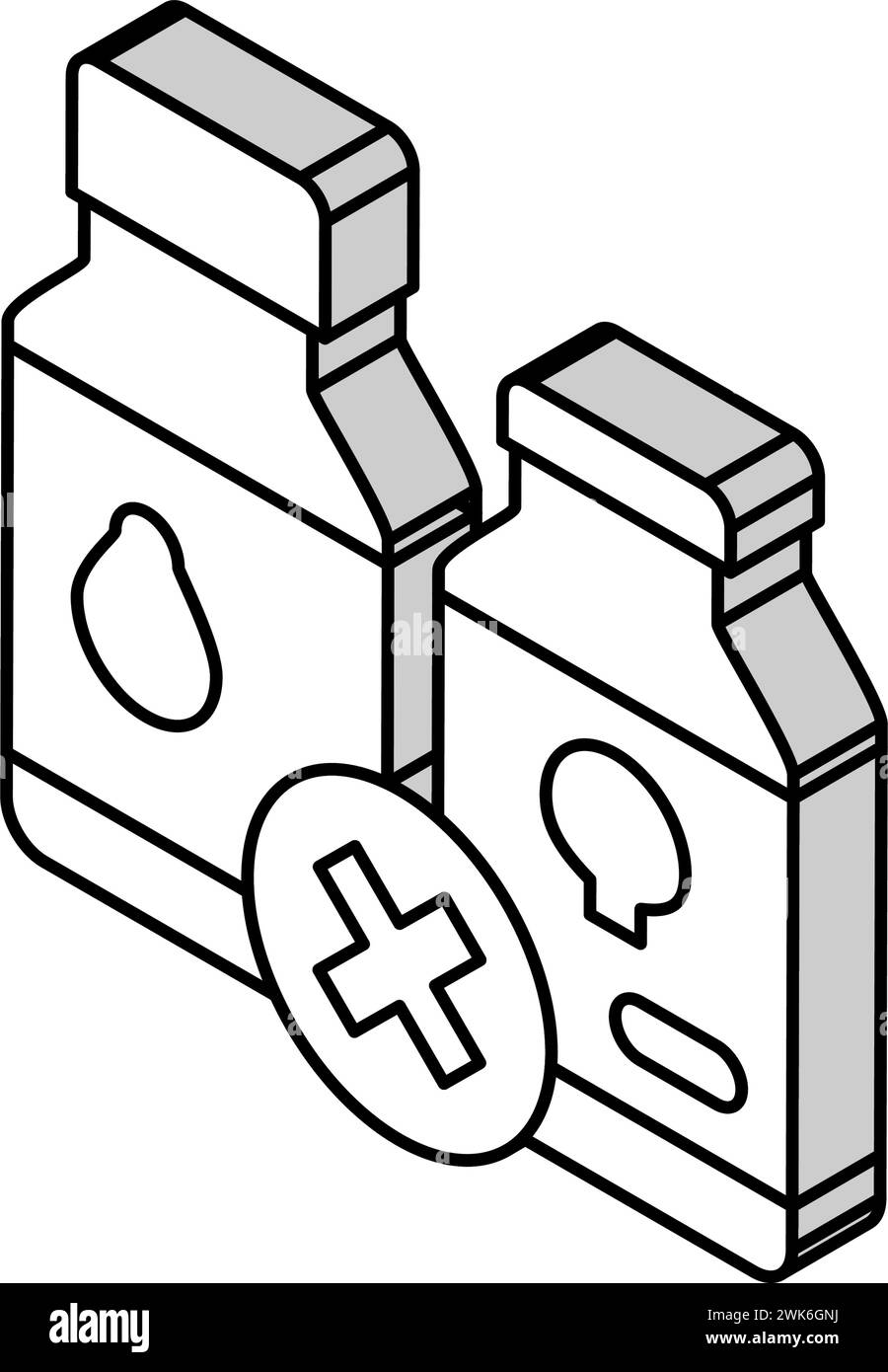 poison prohibition for safe children isometric icon vector illustration ...