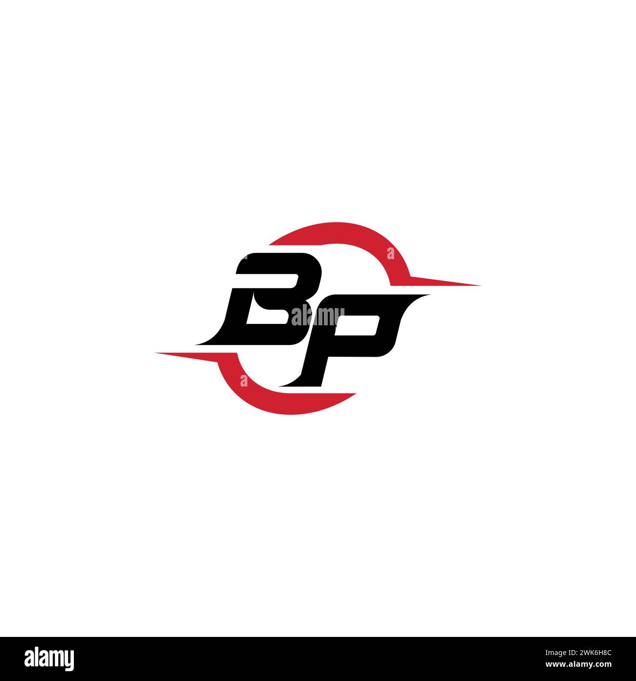 BP initial logo cool and stylish concept for esport or gaming logo as ...