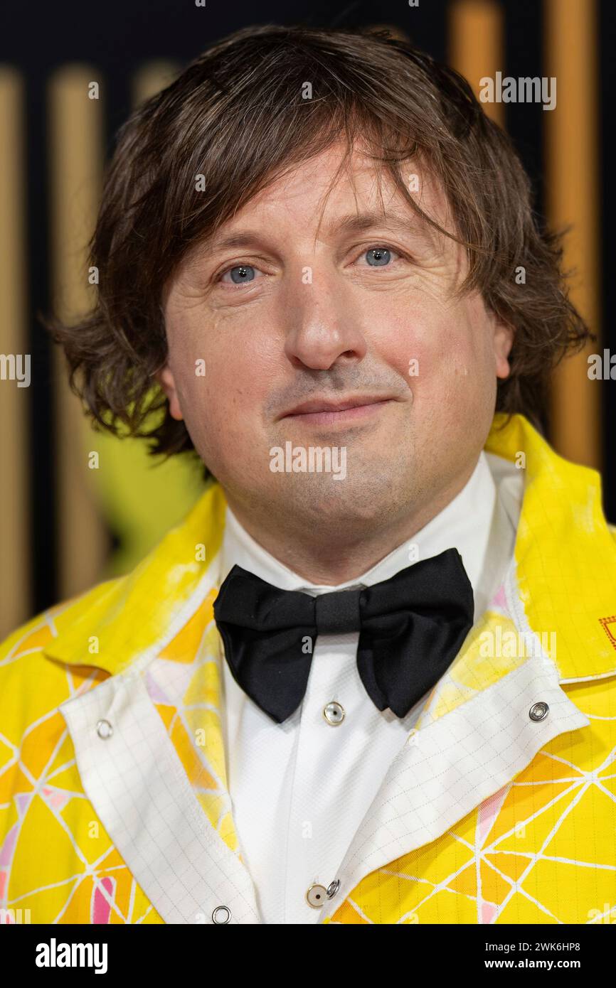 Composer Daniel Pemberton poses for photographers upon arrival at the ...