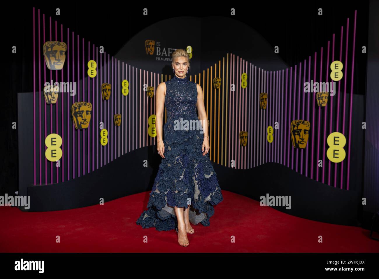 Hannah Waddingham poses for photographers upon arrival at the 77th ...