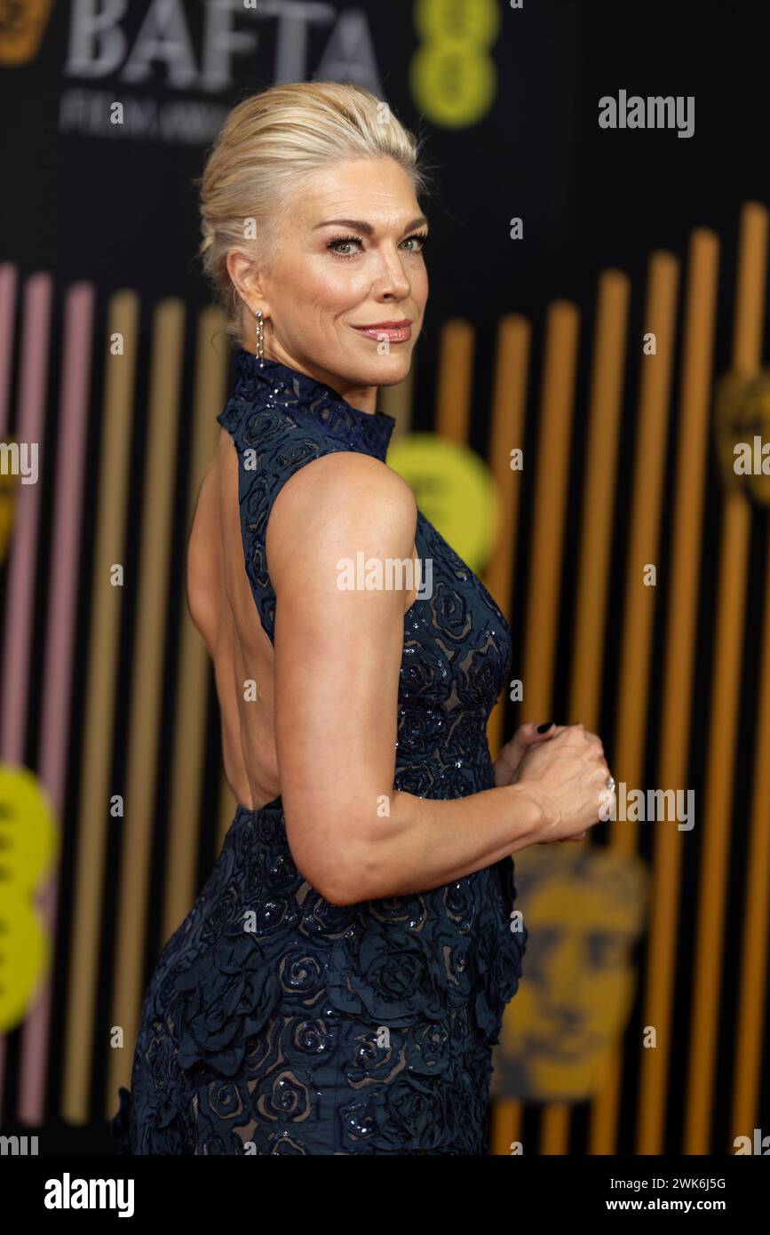 Hannah Waddingham poses for photographers upon arrival at the 77th ...