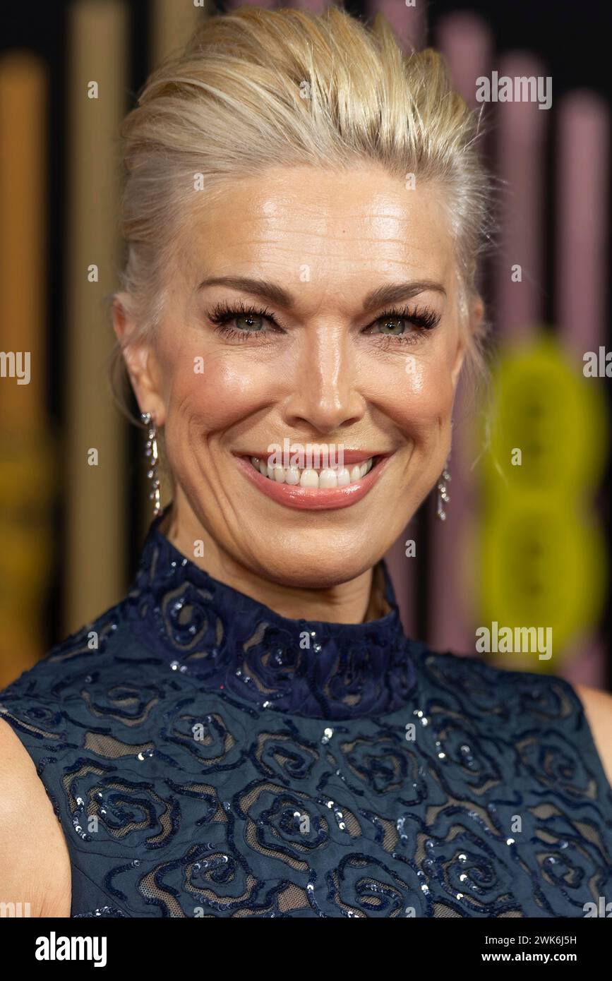 Hannah Waddingham poses for photographers upon arrival at the 77th ...