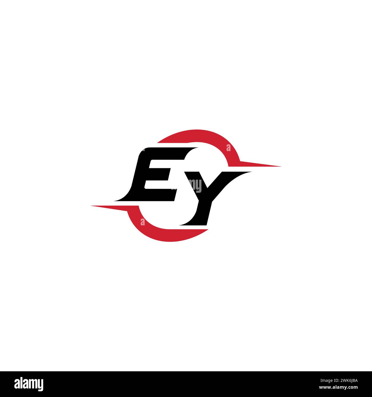 EY initial logo cool and stylish concept for esport or gaming logo as your inspirational Stock ...