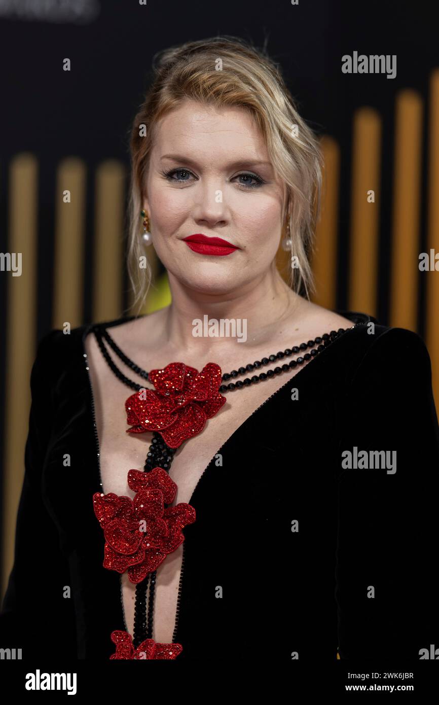 Emerald Fennell poses for photographers upon arrival at the 77th ...