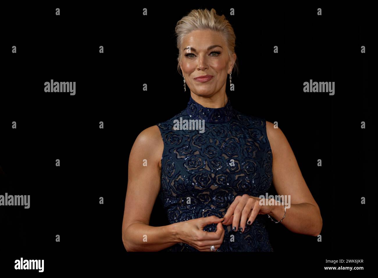 Hannah Waddingham poses for photographers upon arrival at the 77th ...