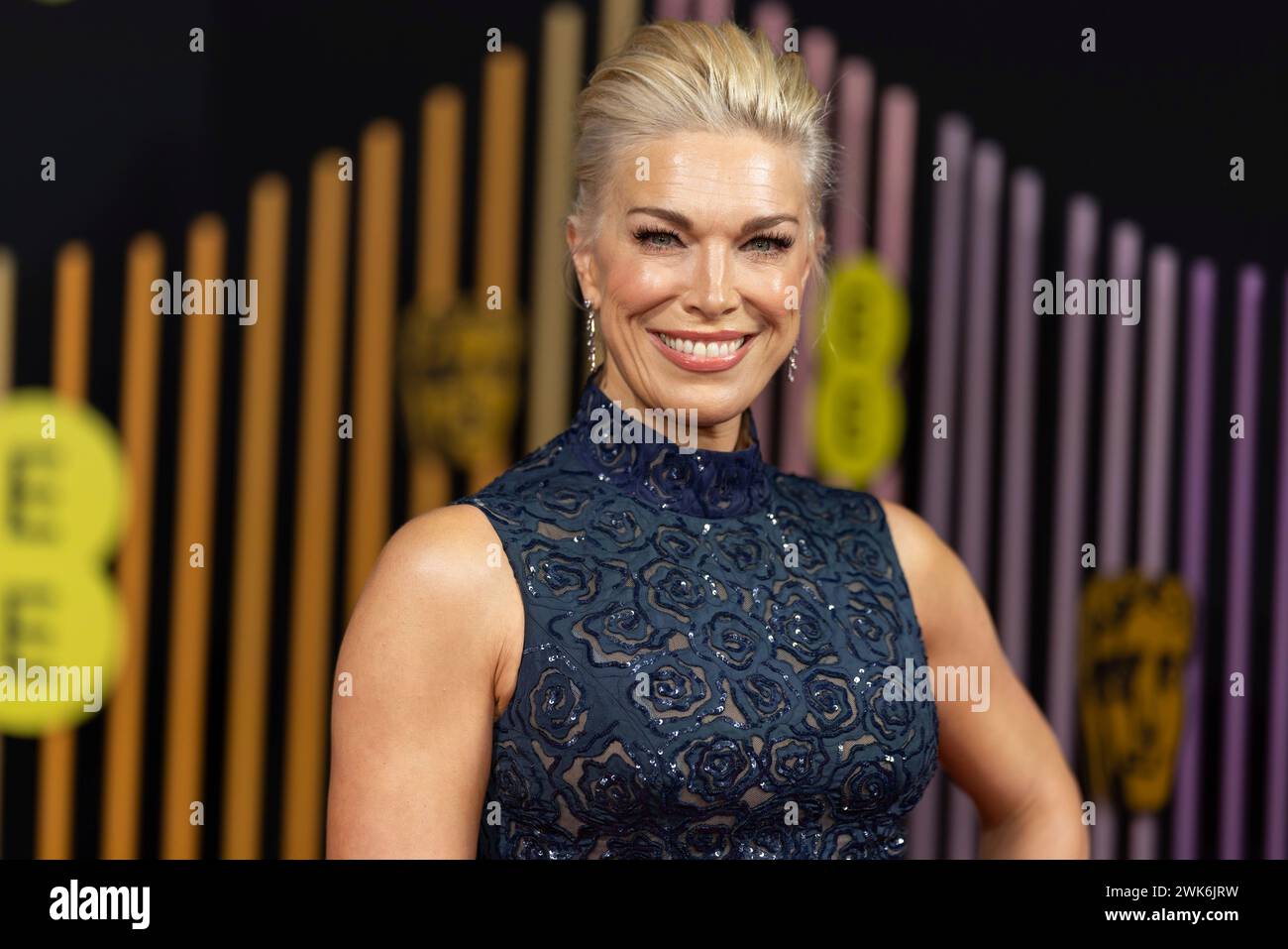 Hannah Waddingham poses for photographers upon arrival at the 77th ...