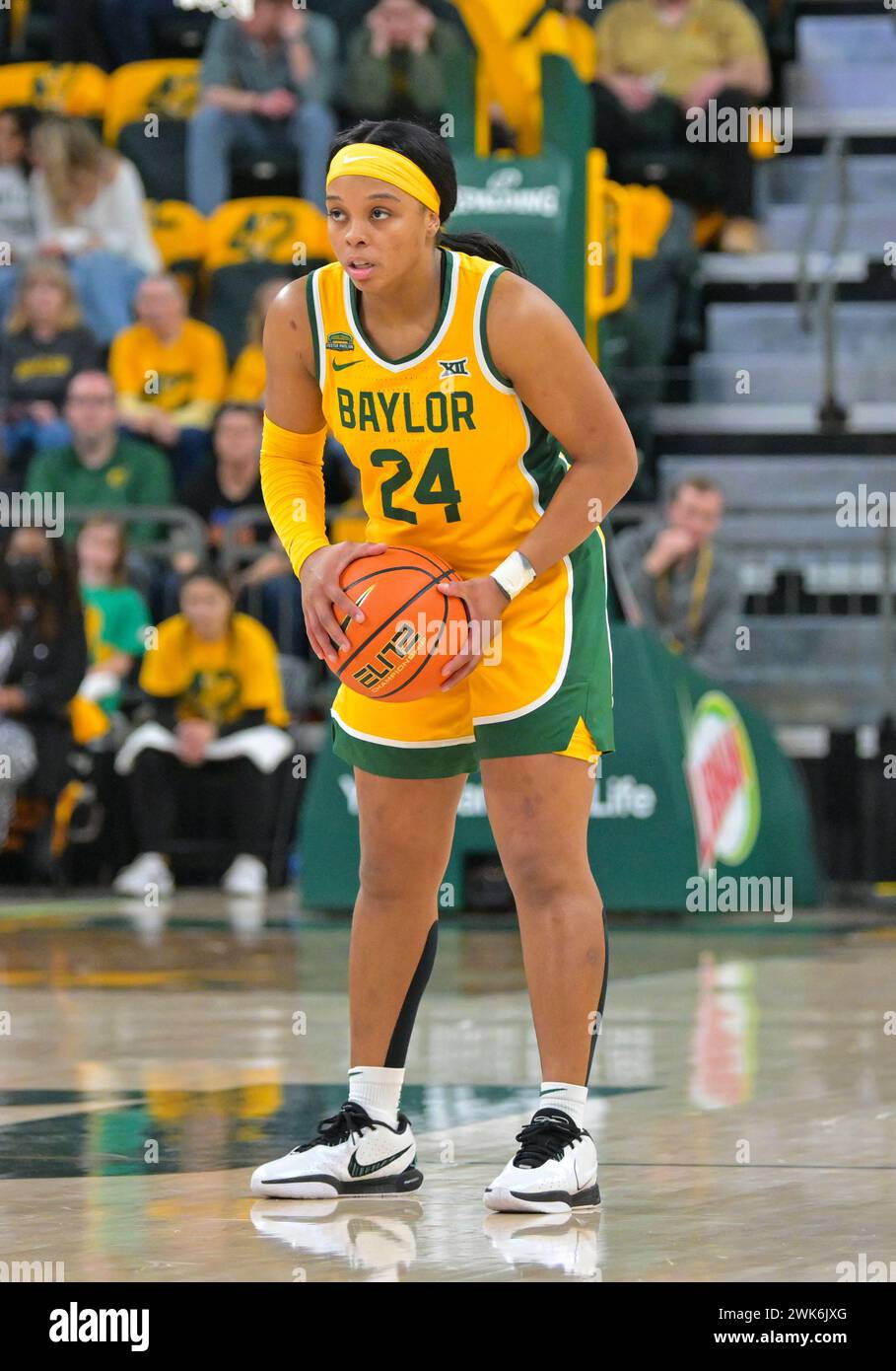 Waco, Texas, USA. 18th Feb, 2024. Baylor Lady Bears guard Sarah Andrews ...