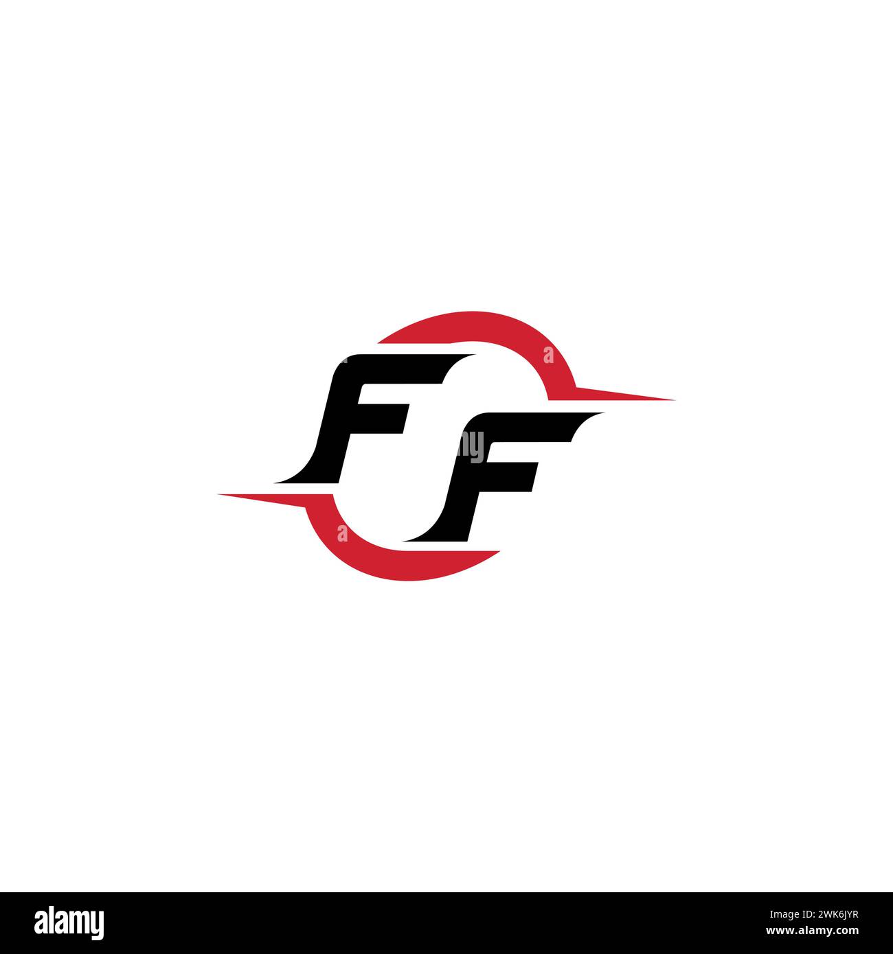 FF initial logo cool and stylish concept for esport or gaming logo as ...