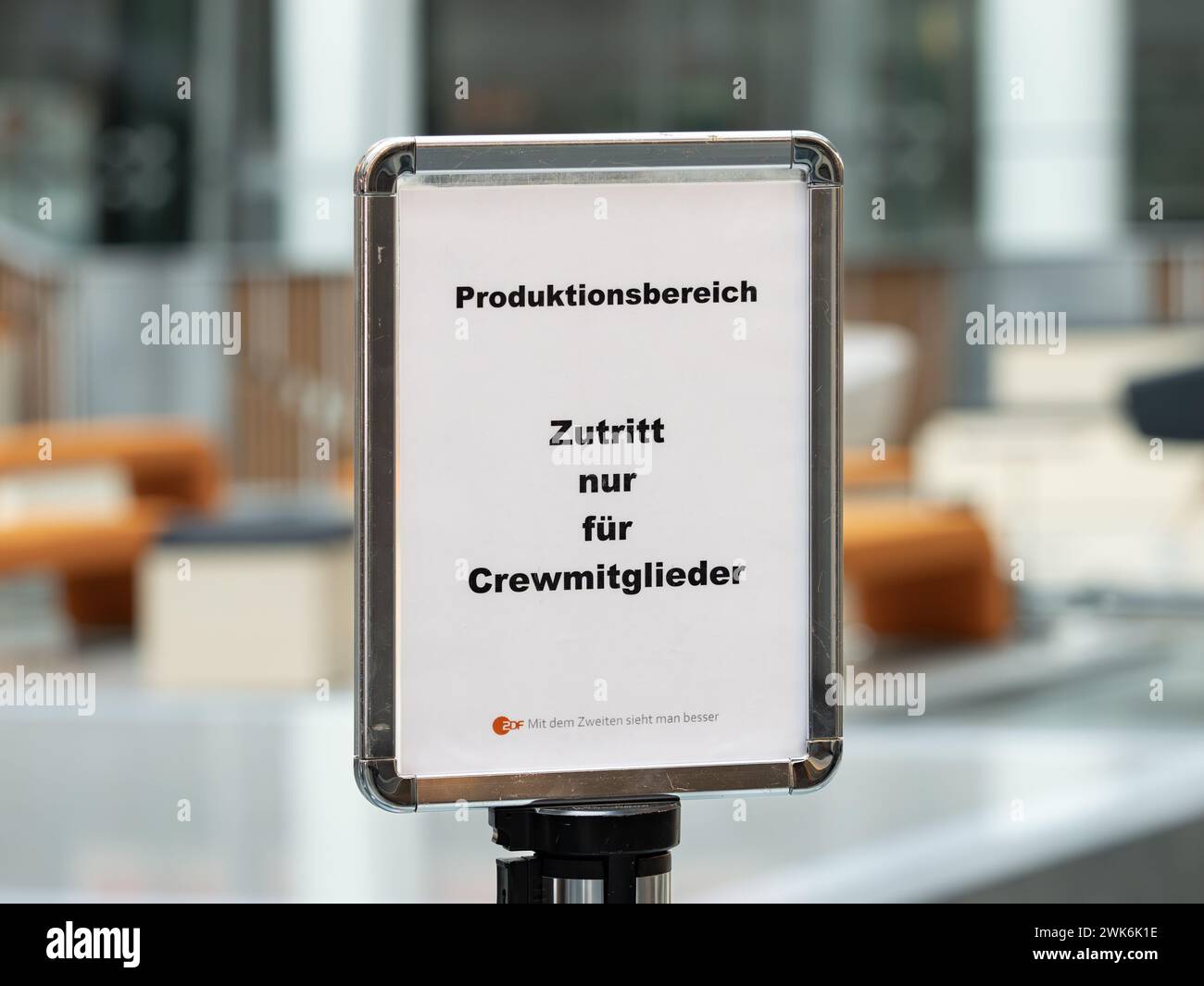 Crew only sign hi-res stock photography and images - Alamy