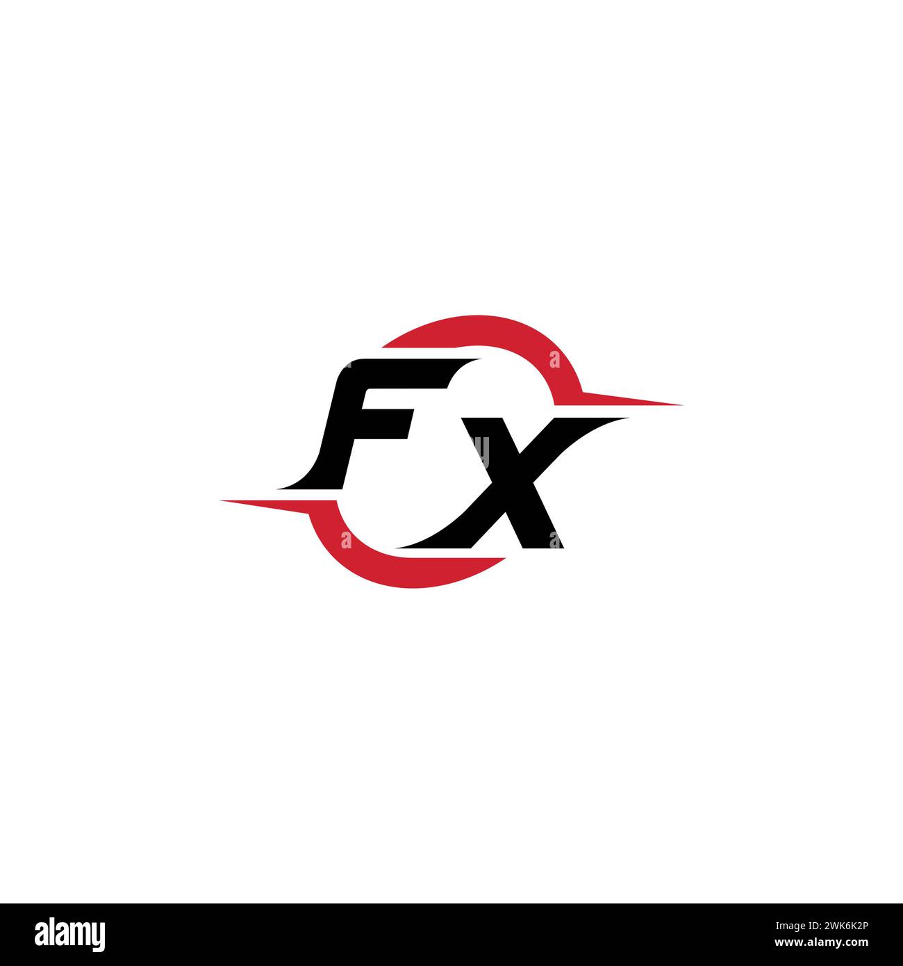 FX initial logo cool and stylish concept for esport or gaming logo as ...
