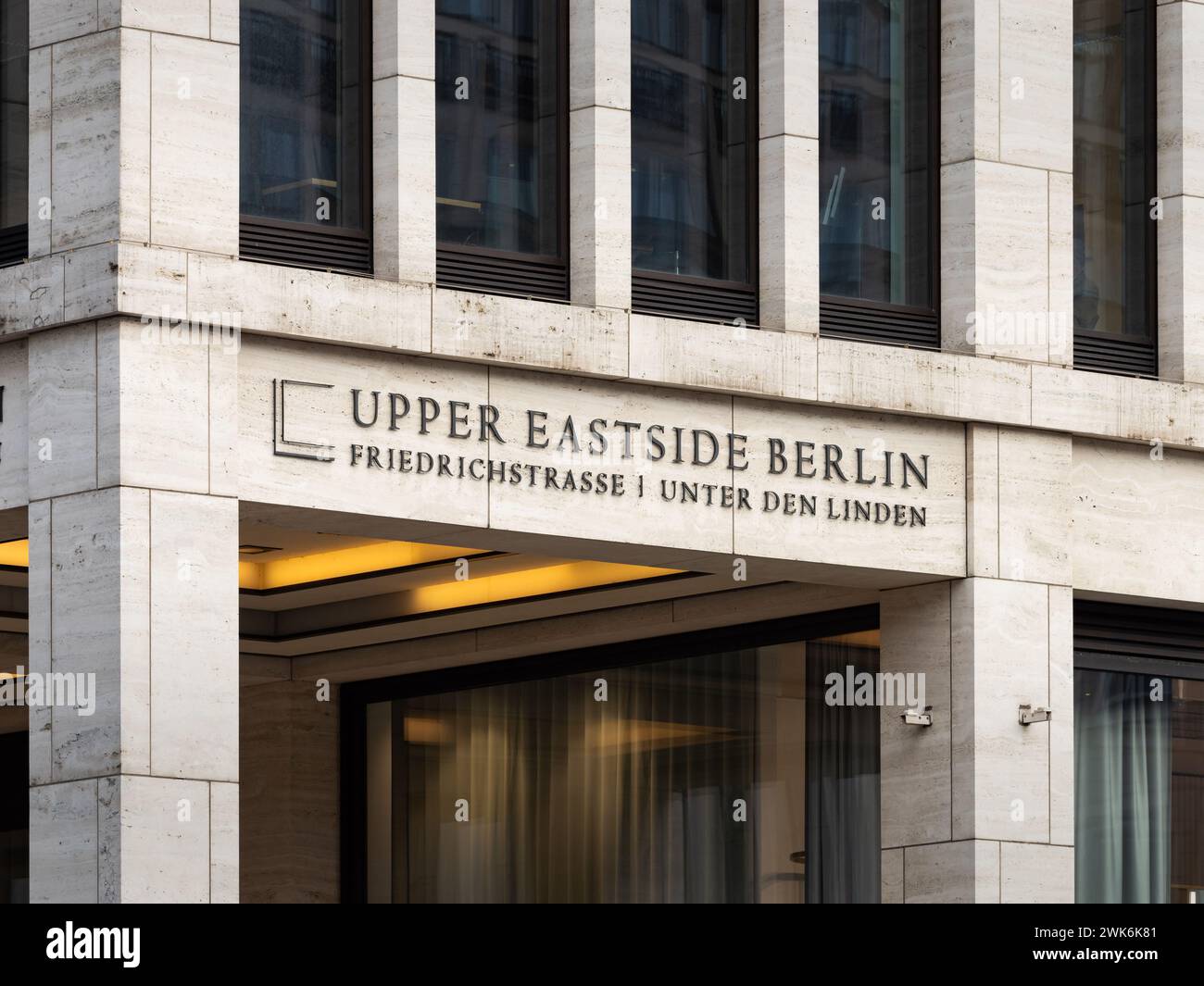 Upper Eastside Berlin building complex at the intersection ...