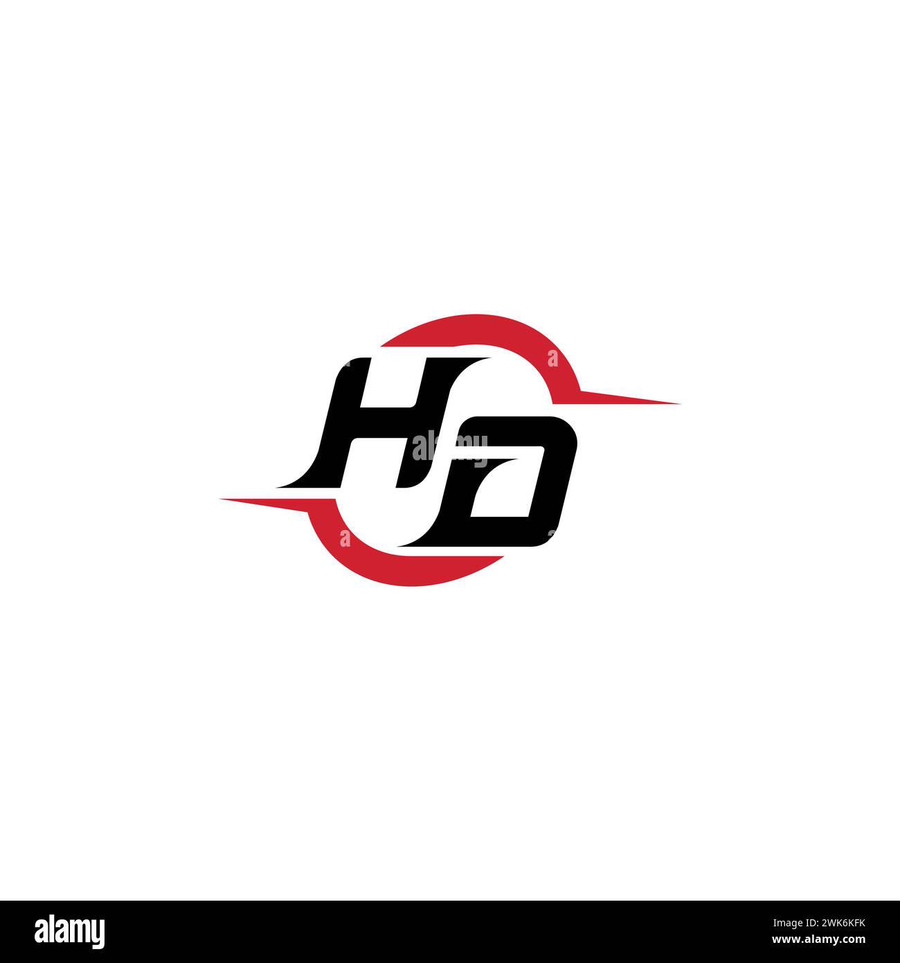 HD initial logo cool and stylish concept for esport or gaming logo as ...