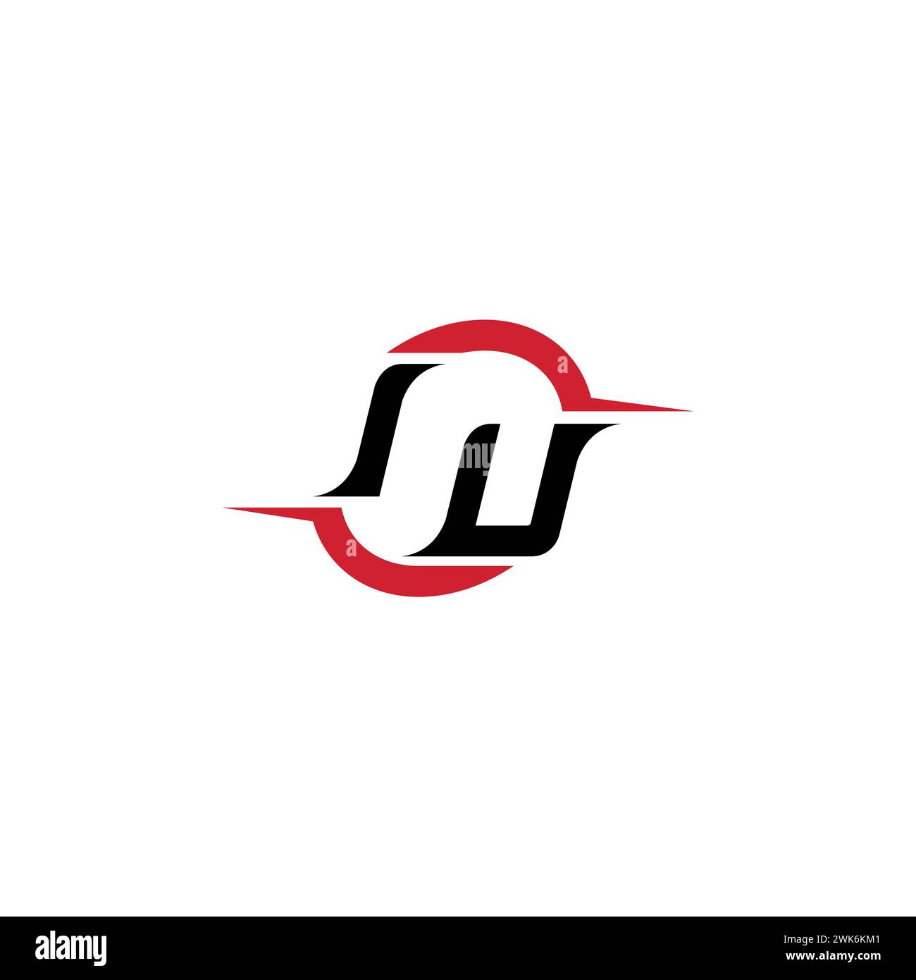 IU initial logo cool and stylish concept for esport or gaming logo as your inspirational Stock ...