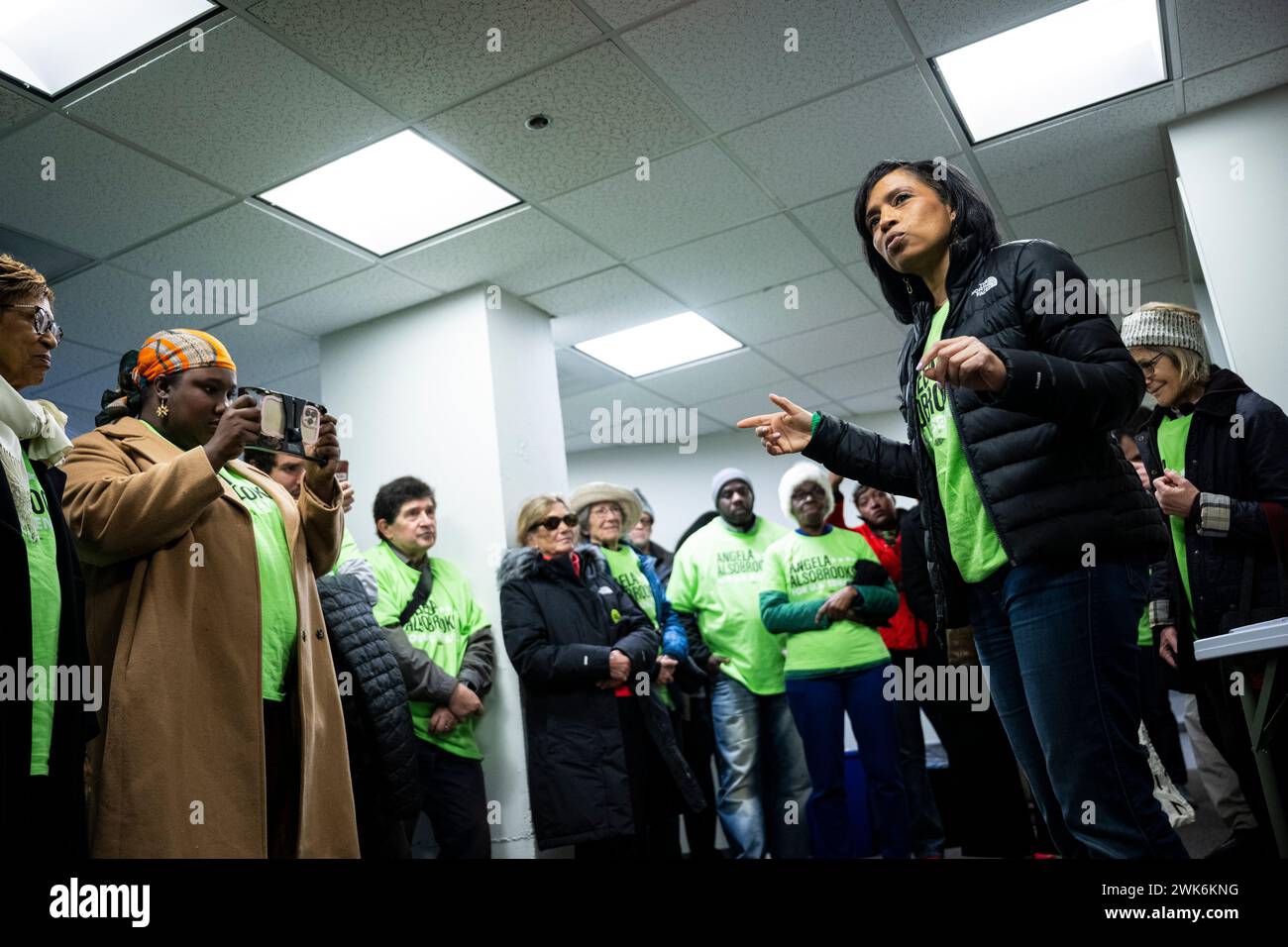 Prince George's County Executive Angela Alsobrooks, a candidate for U.S ...