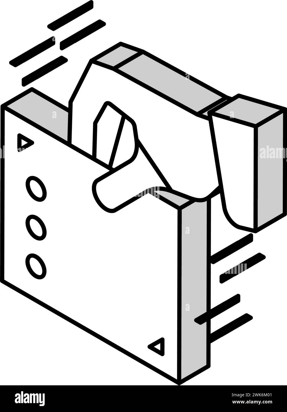 Intellectual property icon isometric Stock Vector Images - Alamy