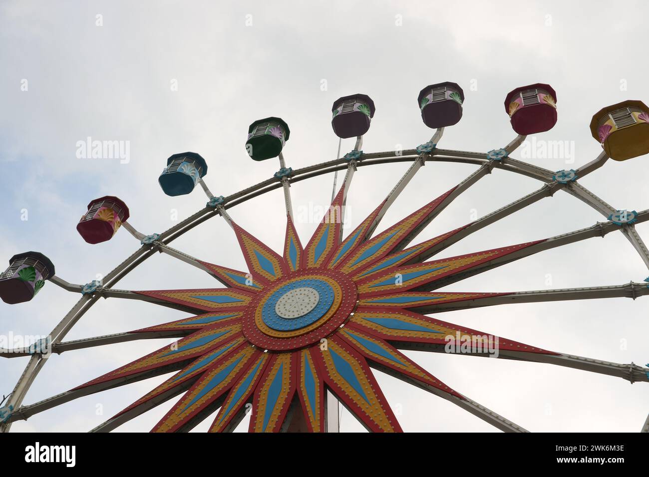 Ferris wheel without people at Selecta, Batu. Great For Background and ...