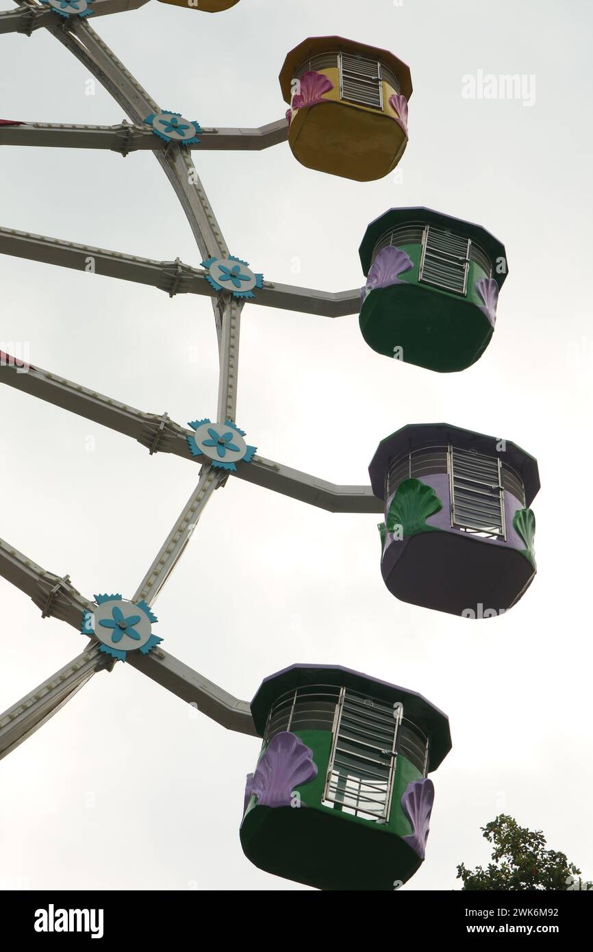 Ferris wheel without people at Selecta, Batu. Great For Background and ...