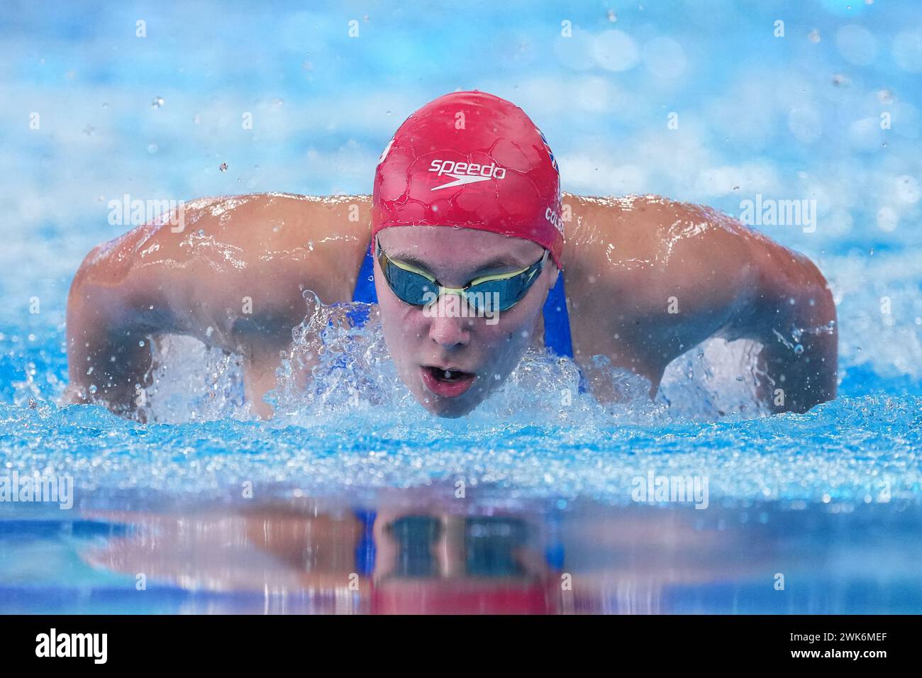 Doha, Qatar. 18th Feb, 2024. Freya Constance Colbert of Britain ...