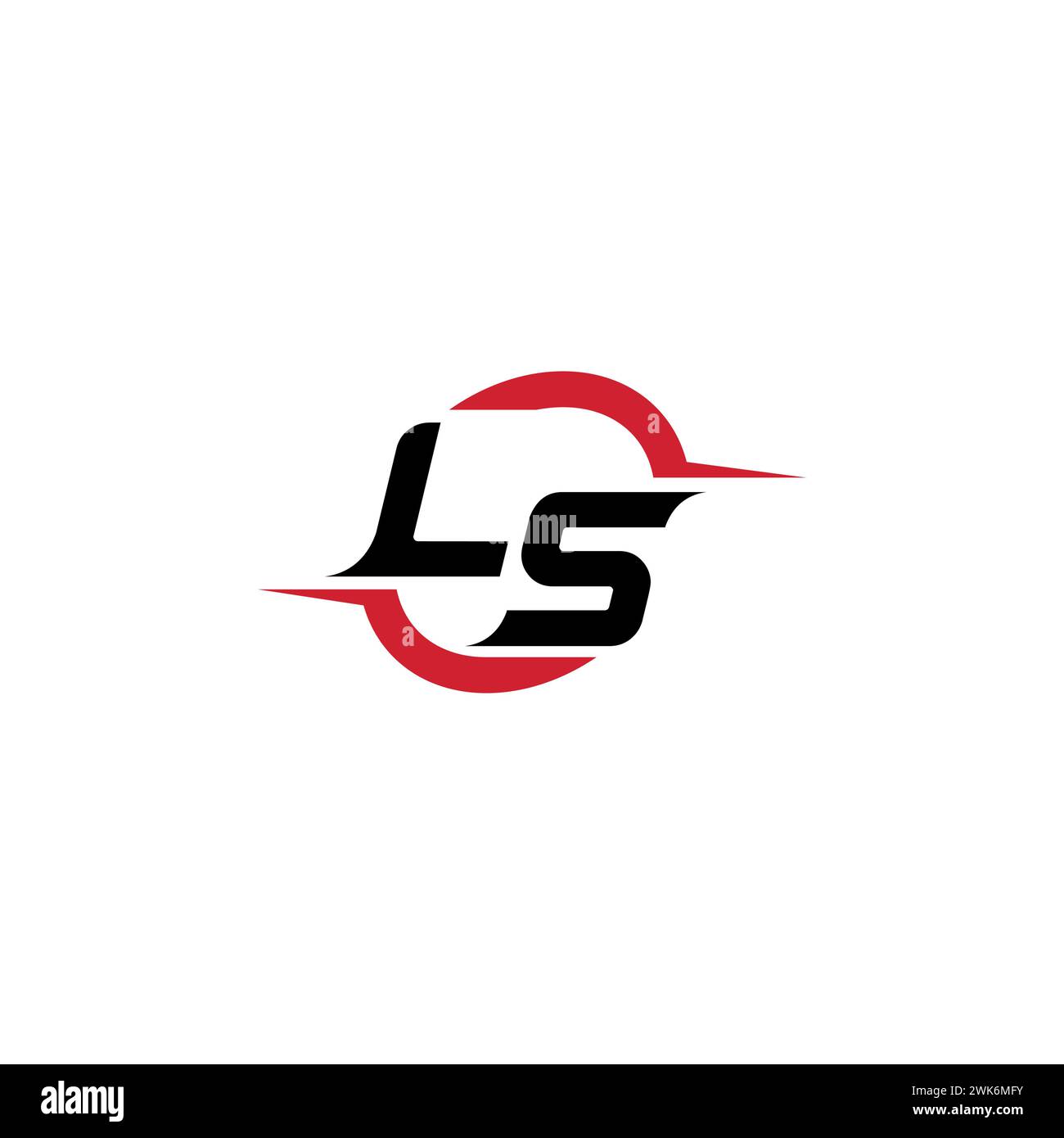 LS initial logo cool and stylish concept for esport or gaming logo as ...