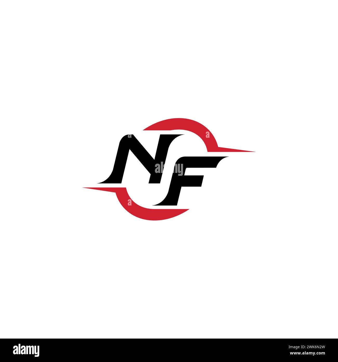 Initial nf logo hi-res stock photography and images - Alamy
