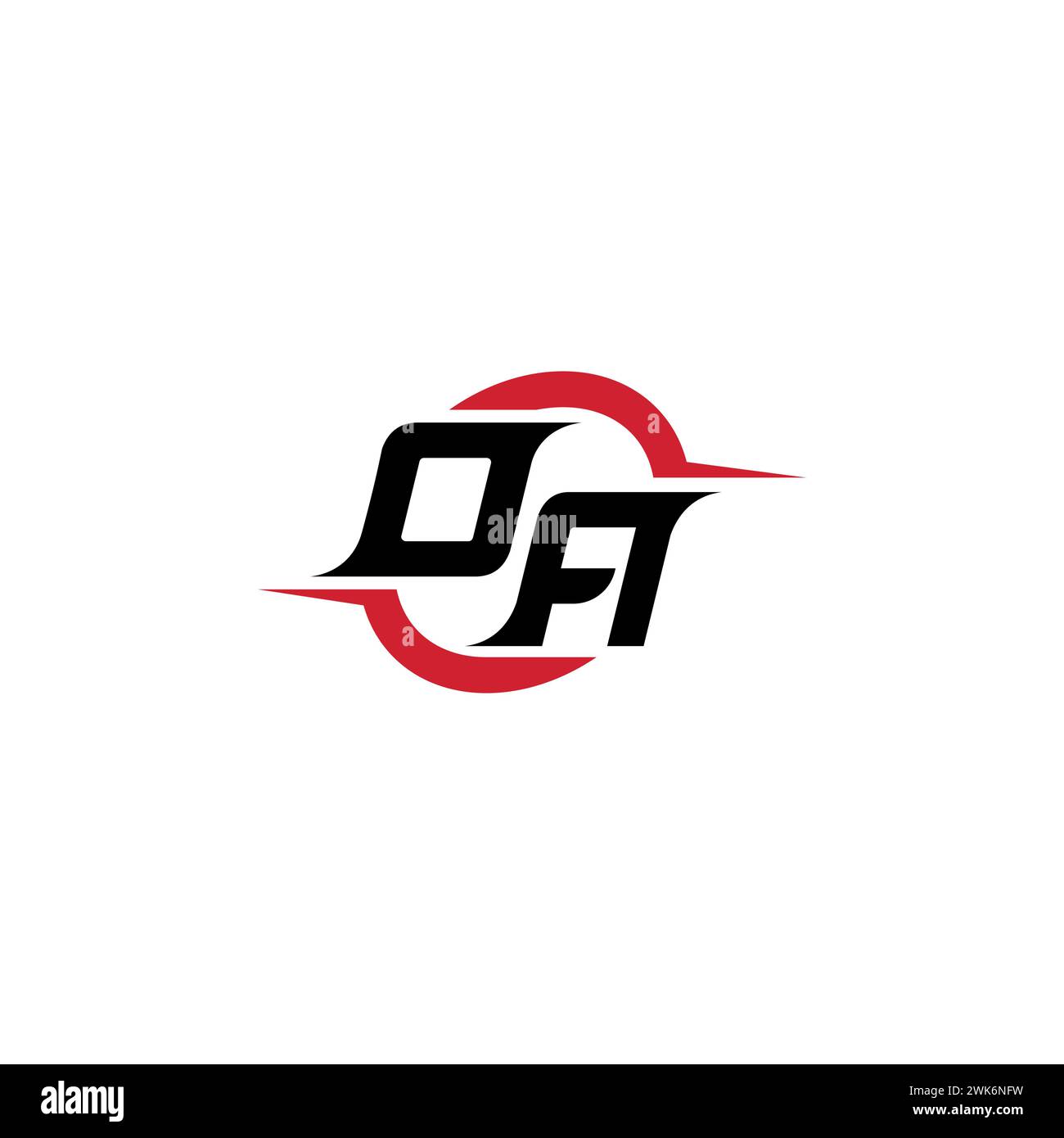 OA initial logo cool and stylish concept for esport or gaming logo as your inspirational Stock ...