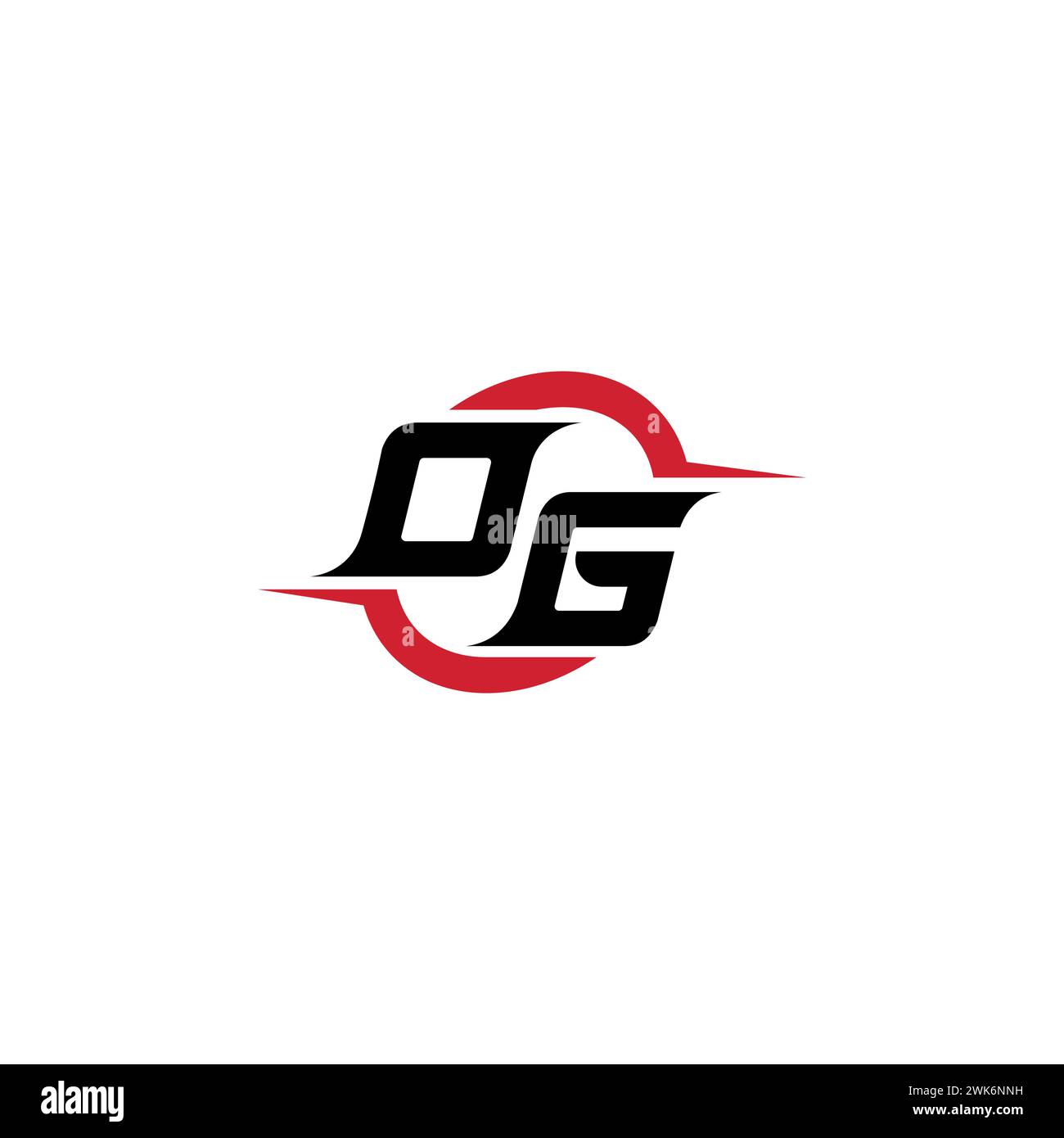 OG initial logo cool and stylish concept for esport or gaming logo as ...