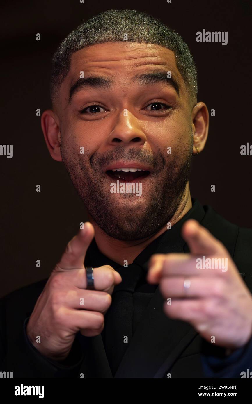 Kingsley Ben-Adir poses for photographers at the 77th British Academy ...