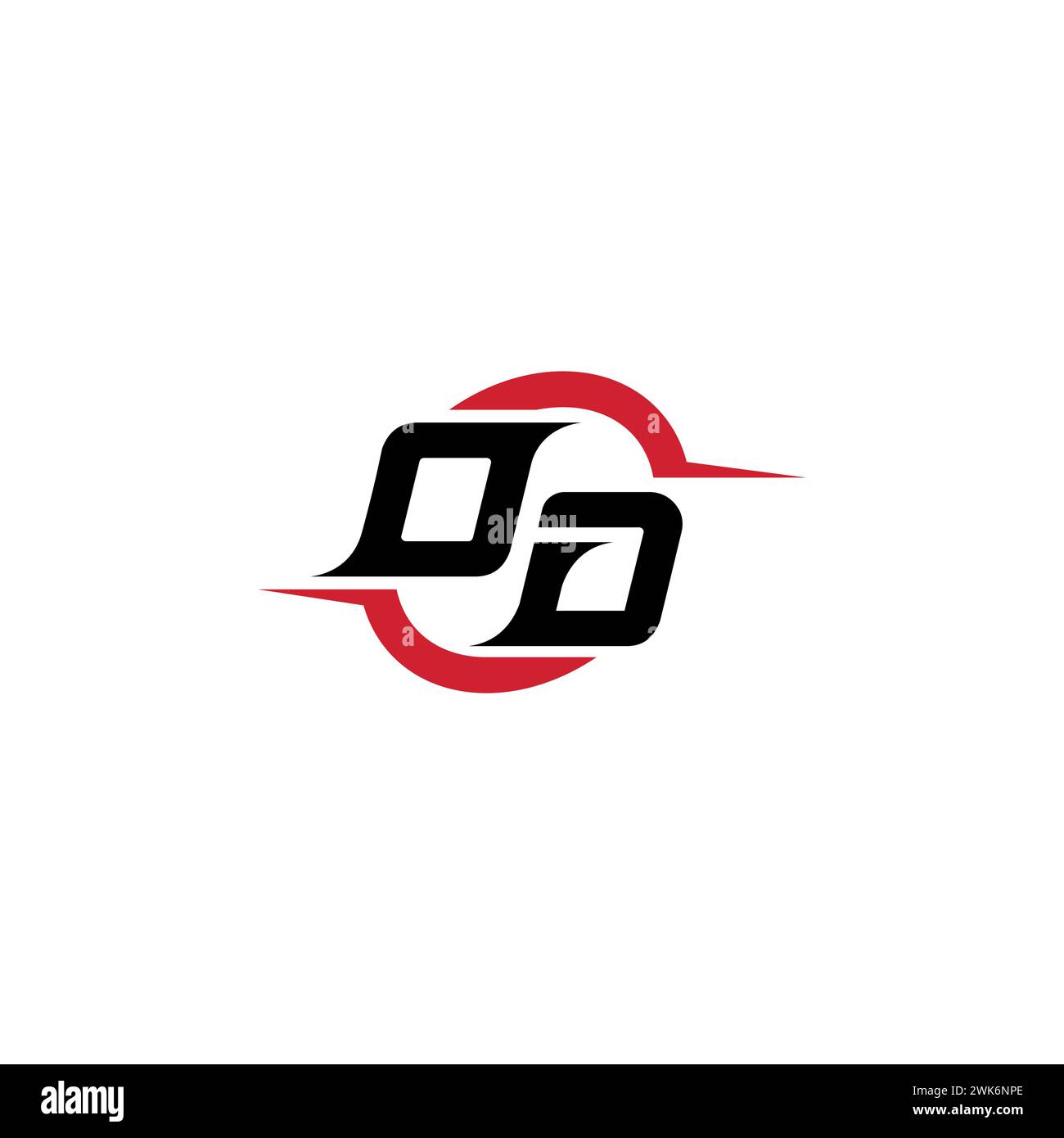 OD initial logo cool and stylish concept for esport or gaming logo as ...
