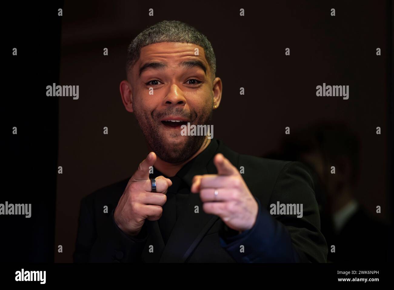 Kingsley Ben-Adir poses for photographers at the 77th British Academy ...