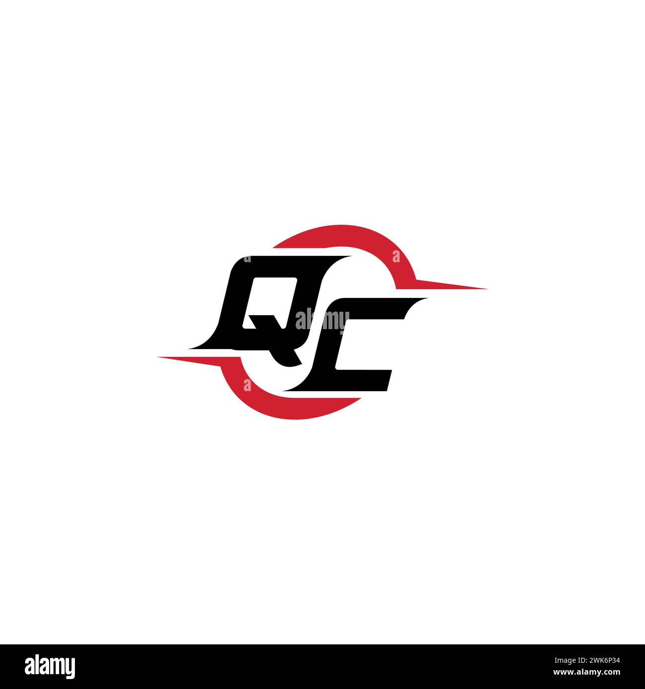 Qc gaming logo hi-res stock photography and images - Alamy