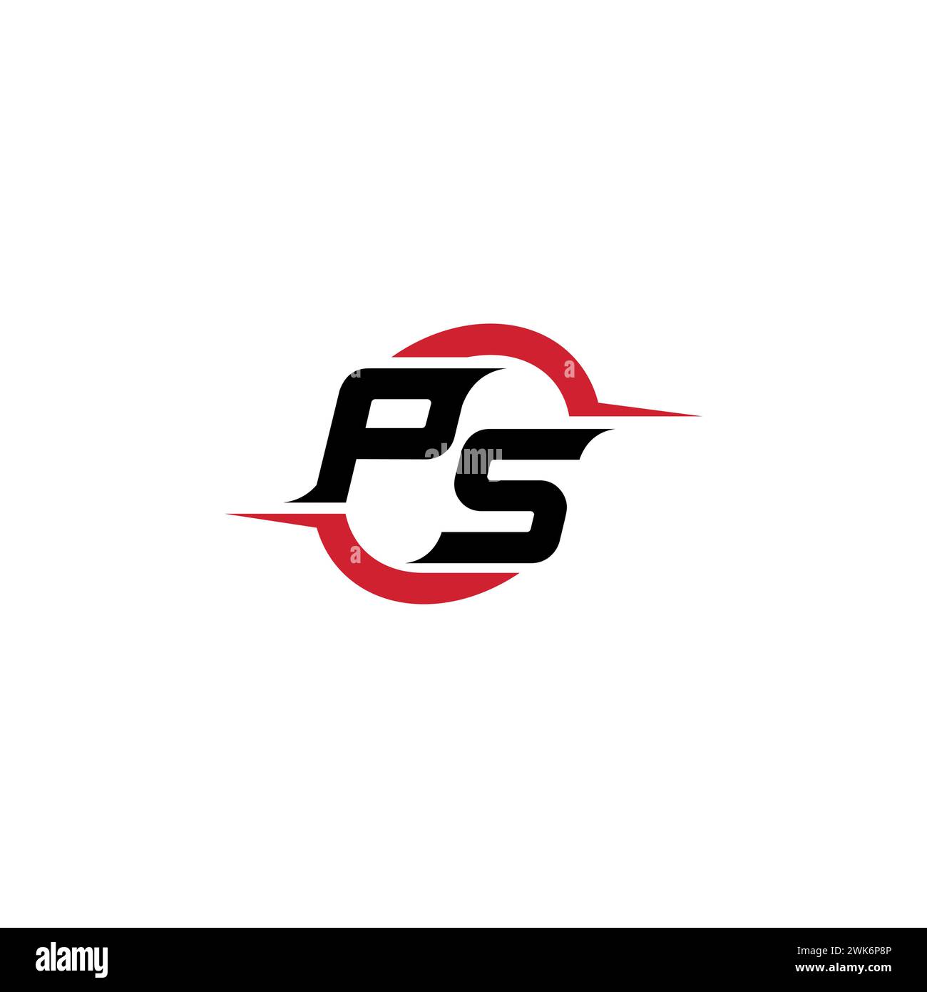 PS initial logo cool and stylish concept for esport or gaming logo as ...