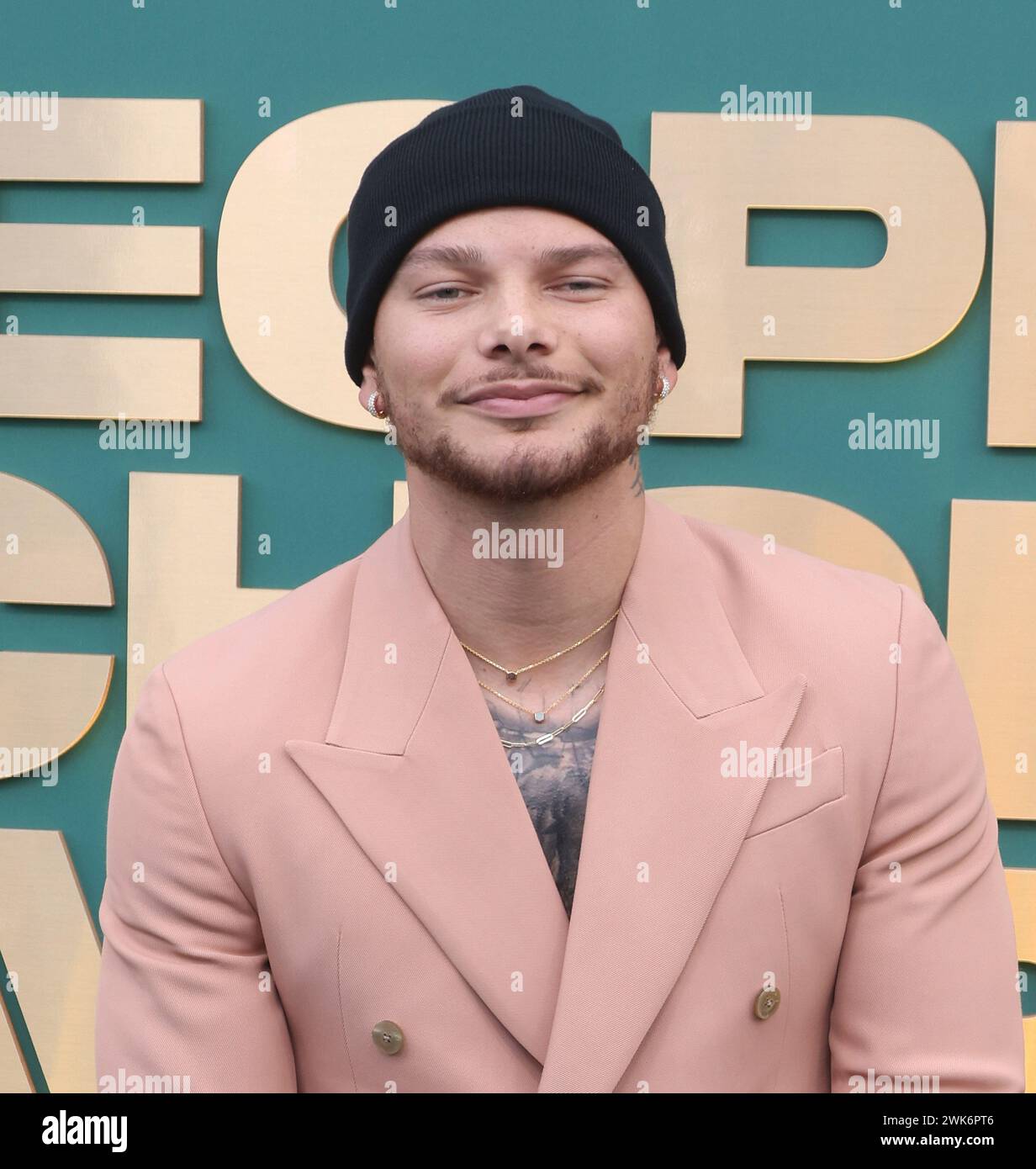 Santa Monica, USA. 18th Feb, 2024. Kane Brown attends the 2024 People's ...