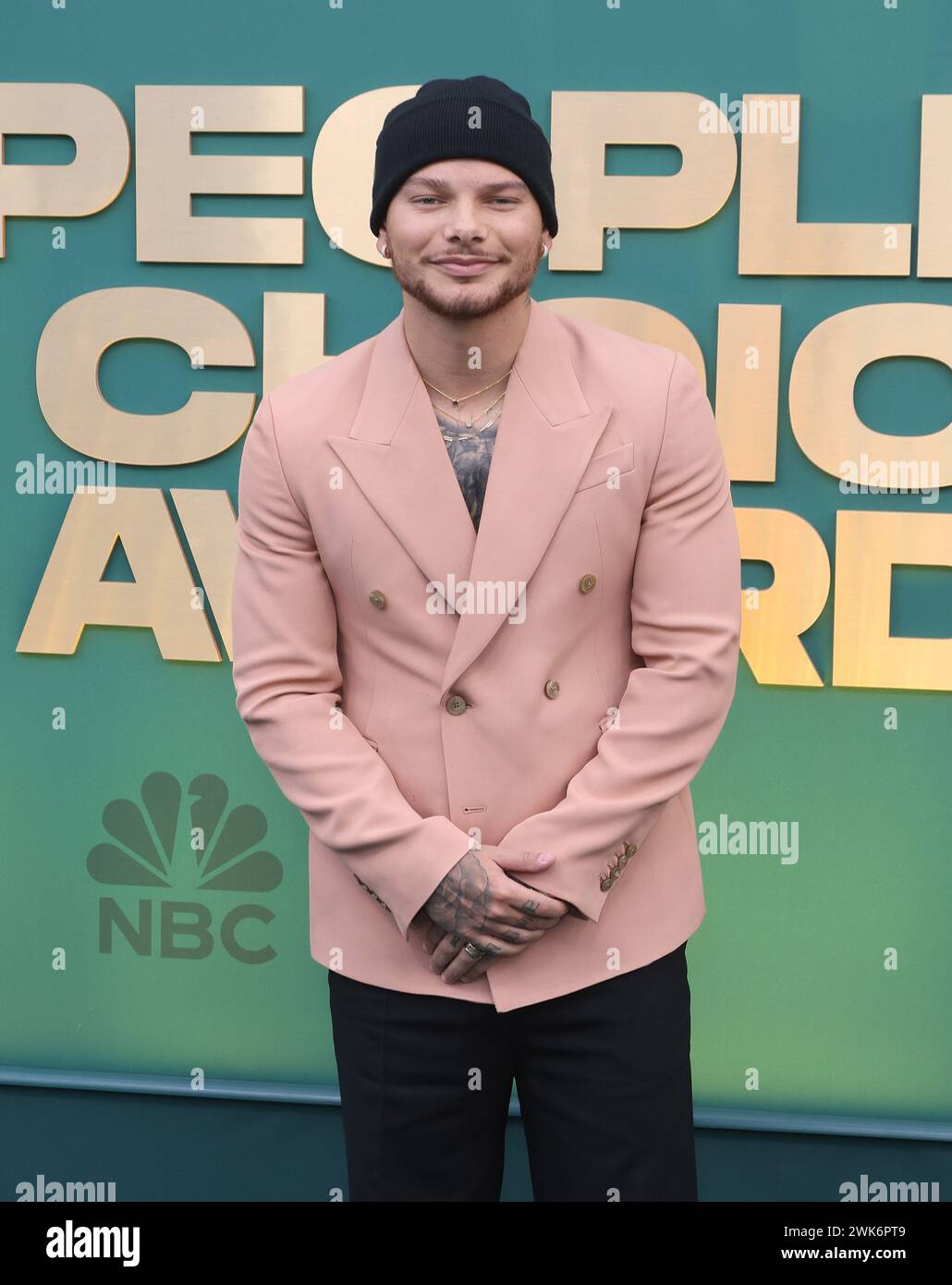 Santa Monica, USA. 18th Feb, 2024. Kane Brown attends the 2024 People's ...