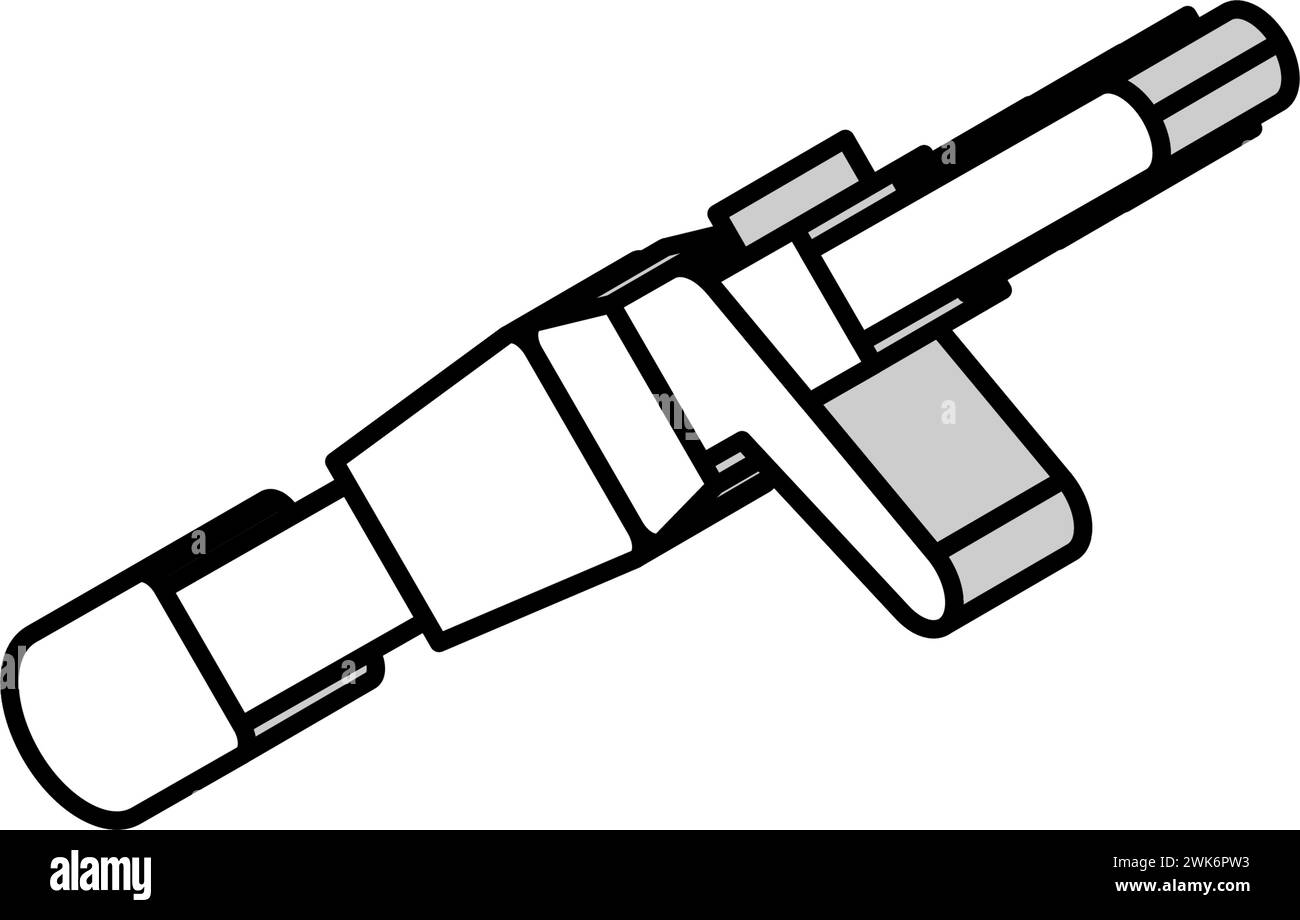 casting rods isometric icon vector illustration Stock Vector Image ...