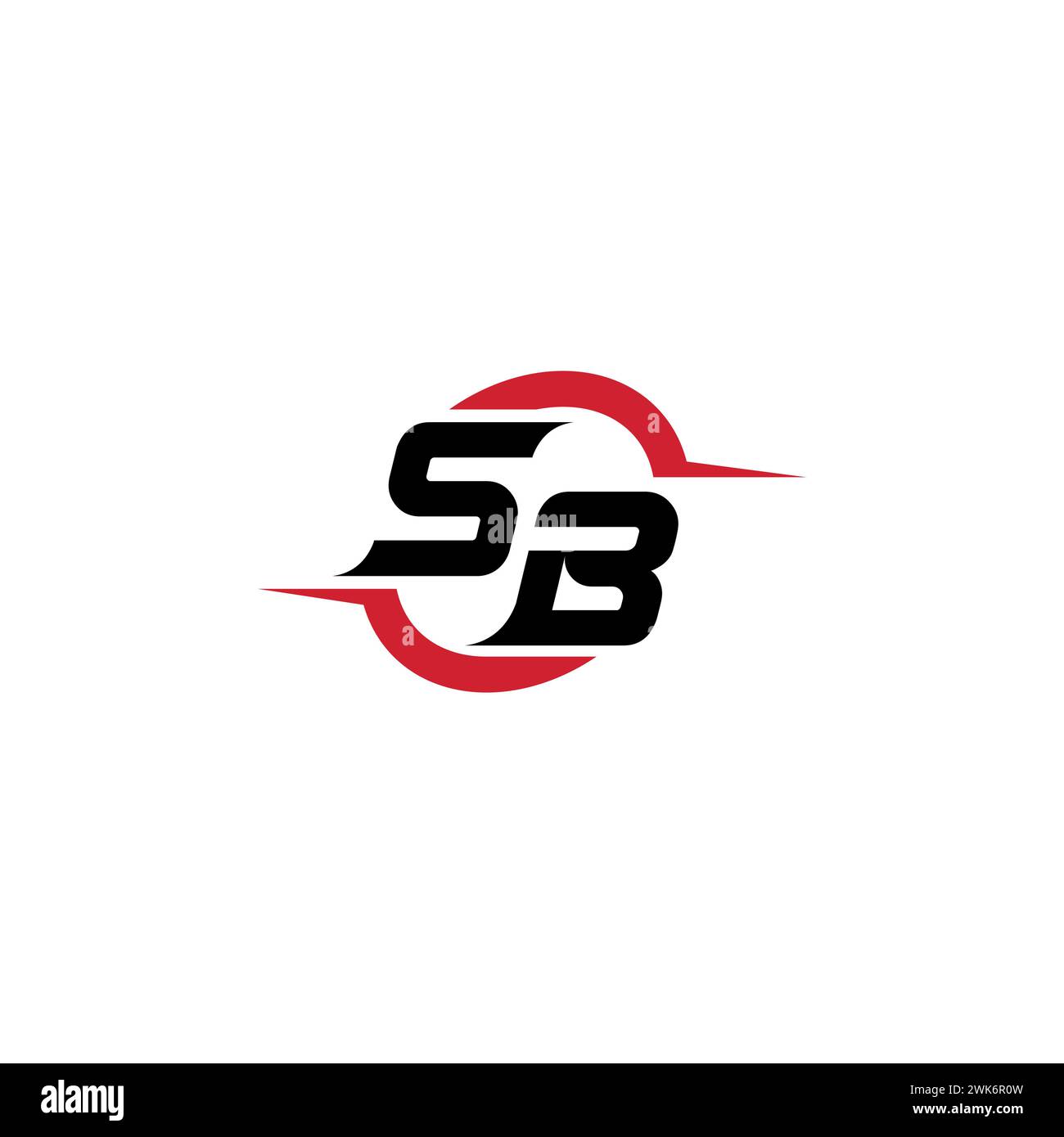 SB initial logo cool and stylish concept for esport or gaming logo as ...
