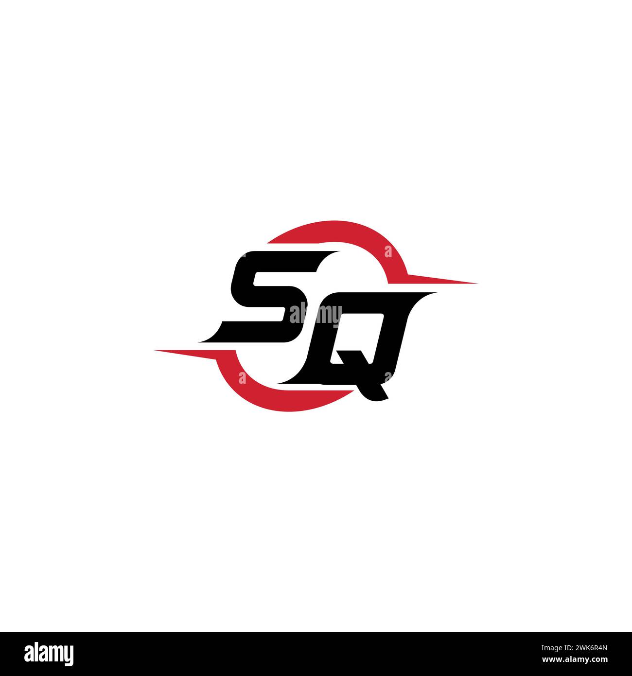 SQ initial logo cool and stylish concept for esport or gaming logo as your inspirational Stock ...
