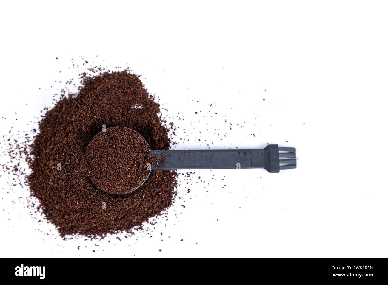 Top down coffee mill beans hi-res stock photography and images - Alamy