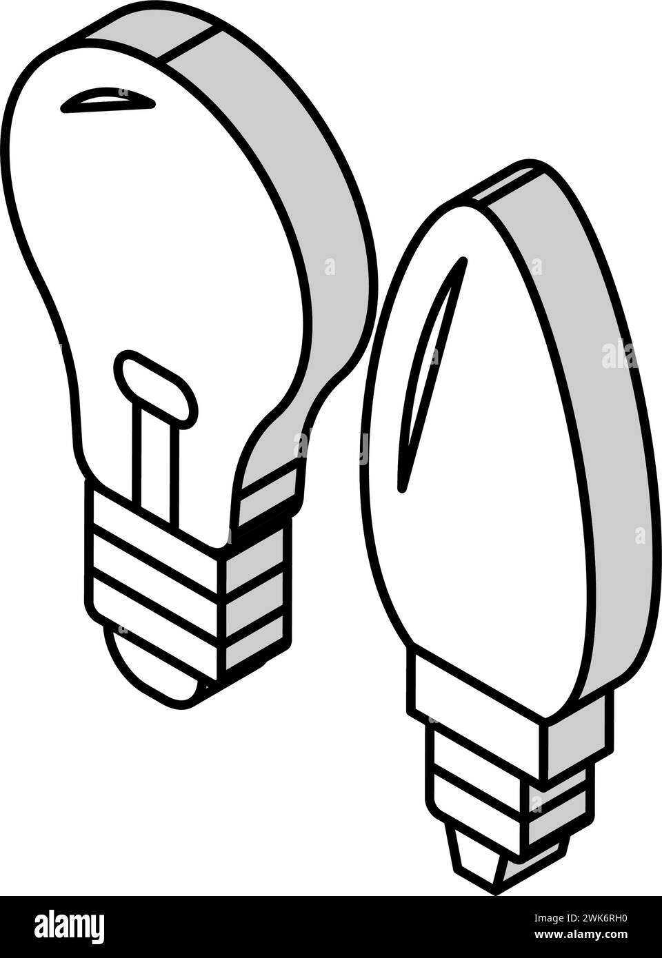 light bulb glass production isometric icon vector illustration Stock ...